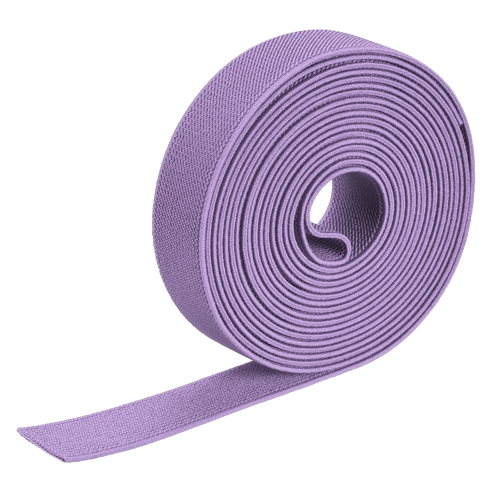 Uxcell Twill Elastic Band Double Side 1 Roll Flat Elastic Ribbon Cord ...
