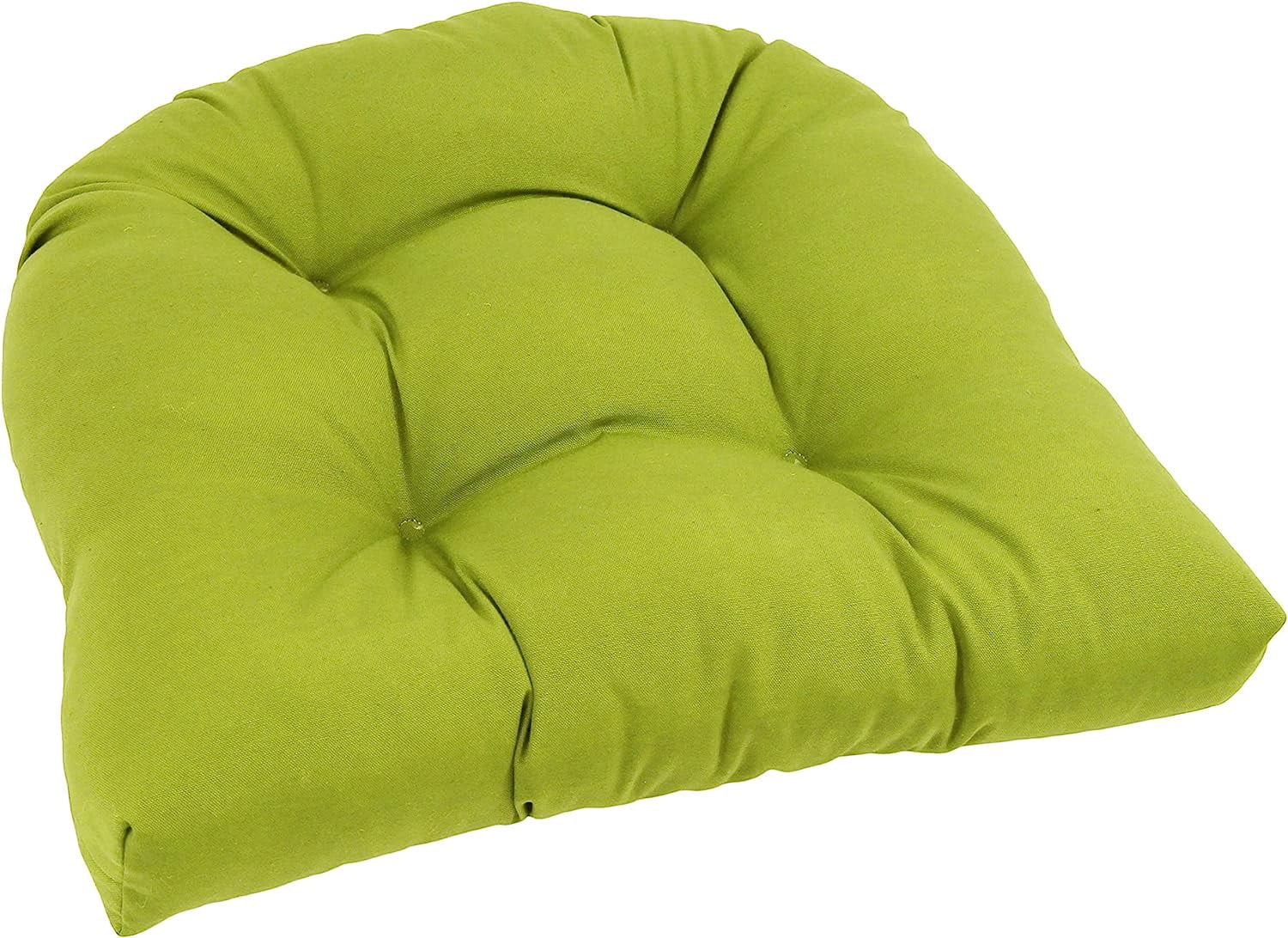 Twill Rounded Back Chair Cushion, 19" X 19", Mojito Lime - Walmart.com