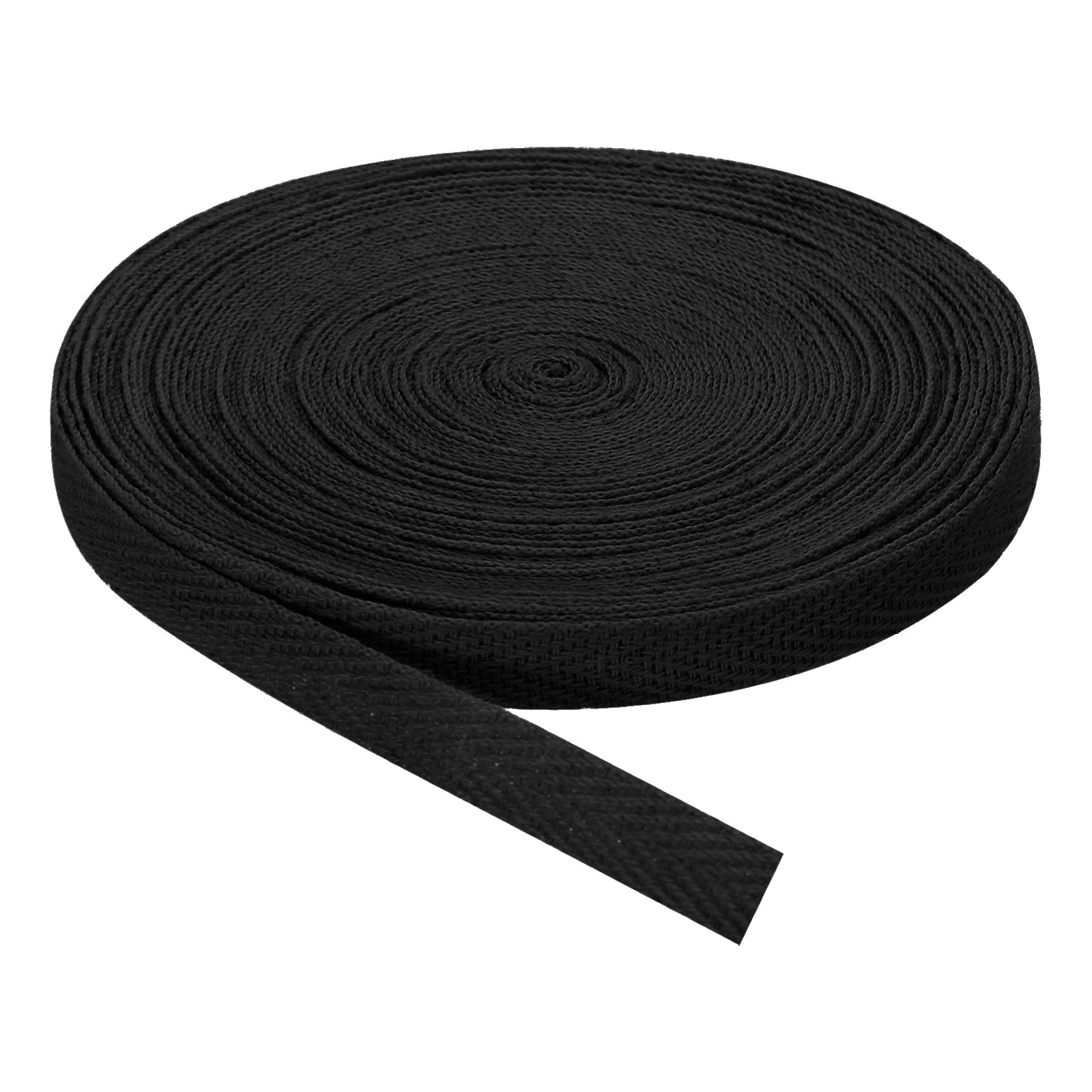 Twill Tape, 1Pack 11 Yard x 8mm - Cotton Fabric Ribbon, Roll ...