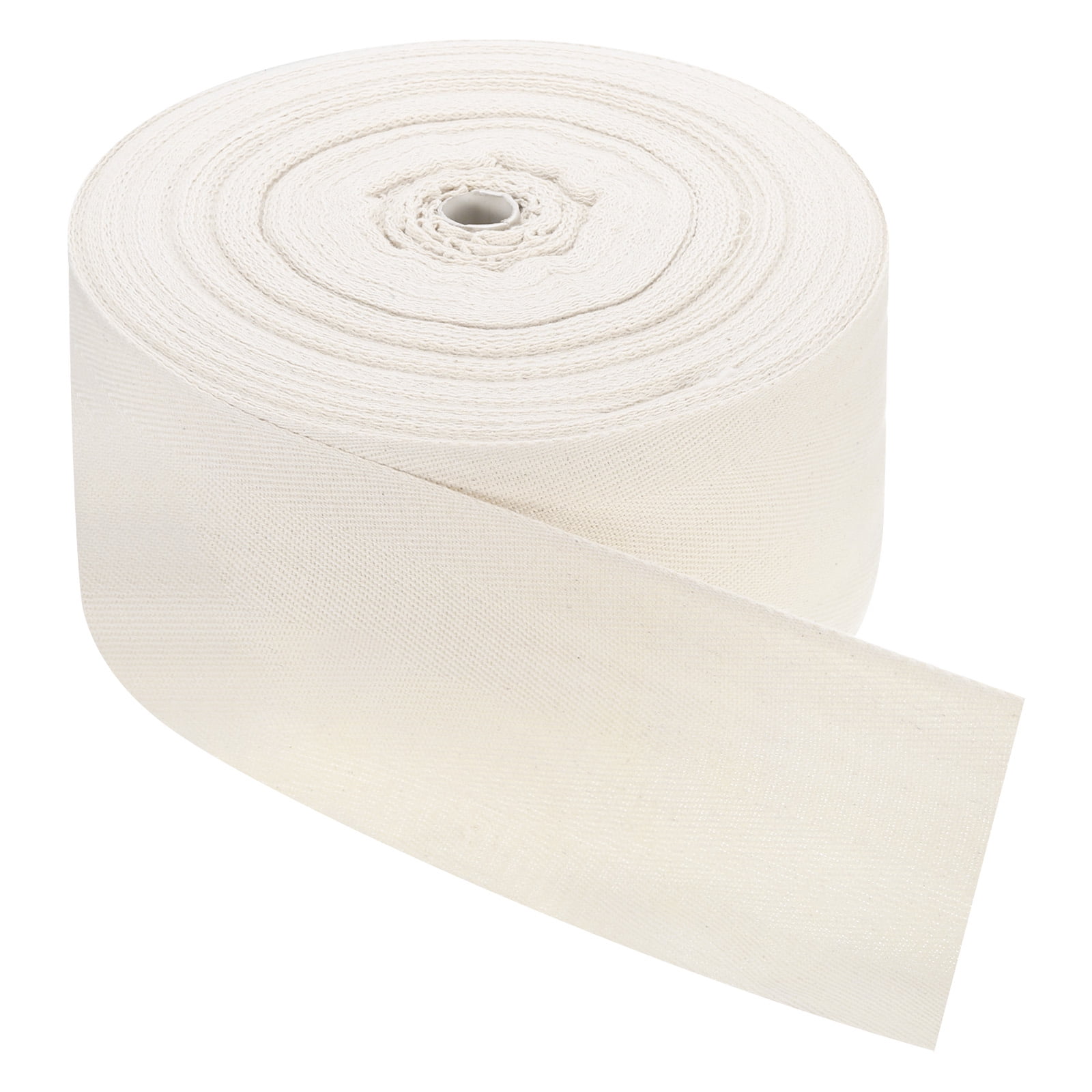 Twill Tape, 1Pack 45 Yard x 100mm - Cotton Fabric Ribbon, Roll ...