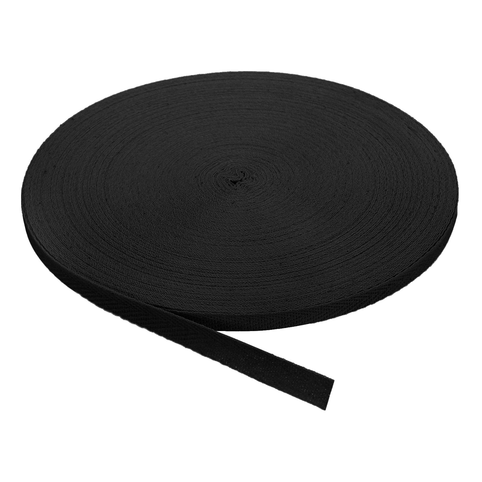 Twill Tape, 1Pack 45 Yard x 10mm - Cotton Fabric Ribbon, Roll ...