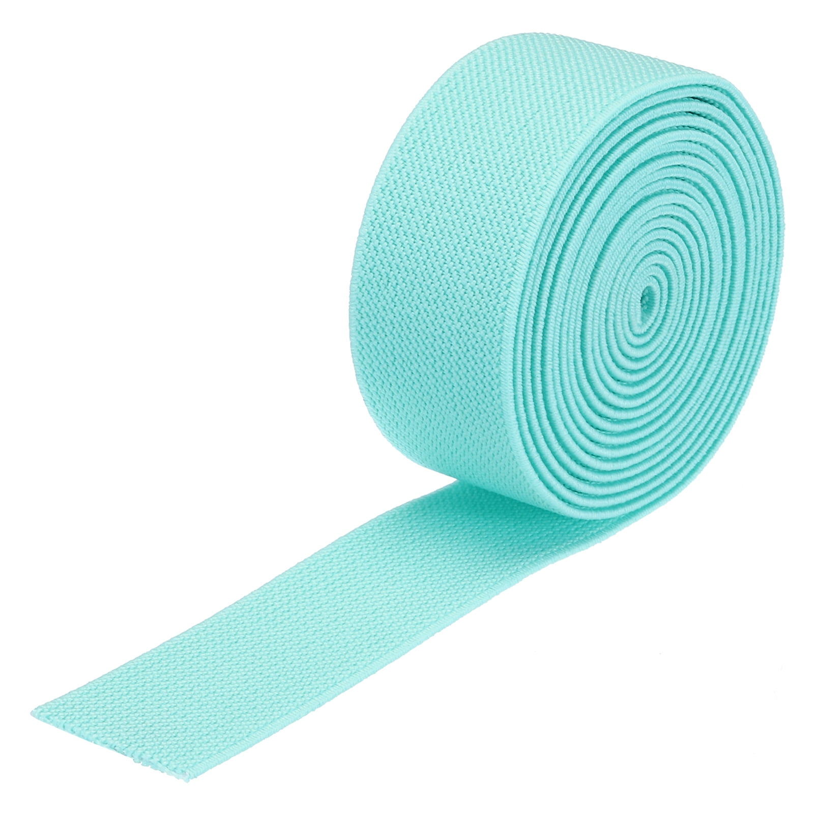 Uxcell Twill Wide Elastic Band Double-Side 1.2" Flat 2 Yard Woven ...