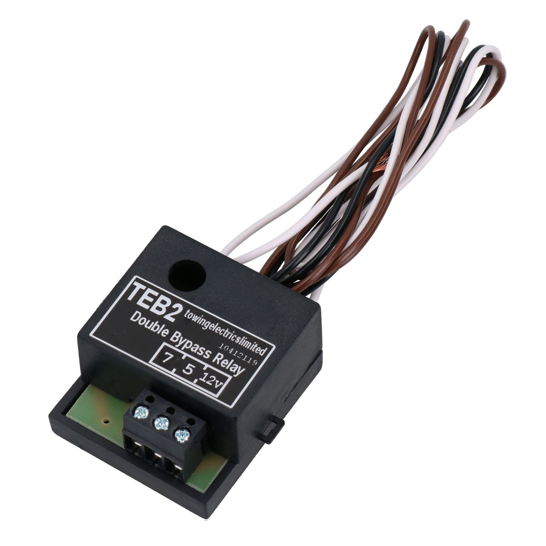 Twin 2 Way 12v Bypass Relay Module for High Load Trailer Side Lights ...