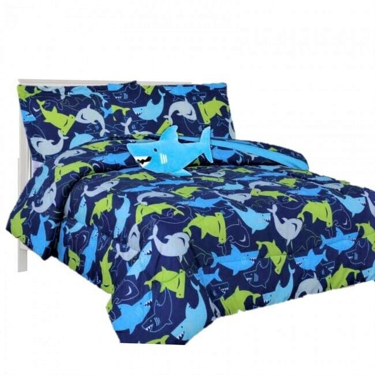 Twin 6-Piece Kids Comforter Set Fun Printed Bedding in a Bag - Walmart.com