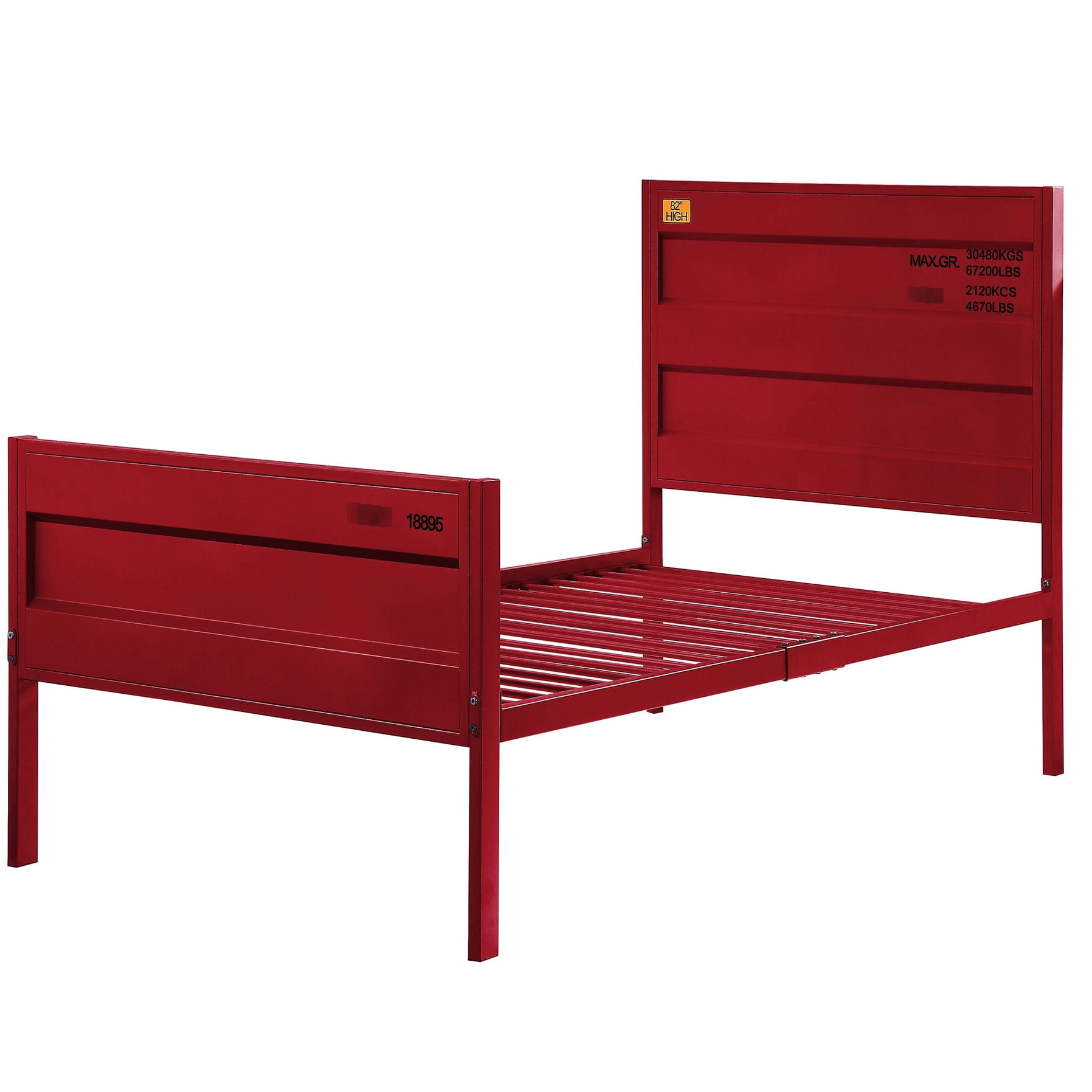 Twin Bed - Container Lock Feature - Bedroom Decor - Security and Style ...