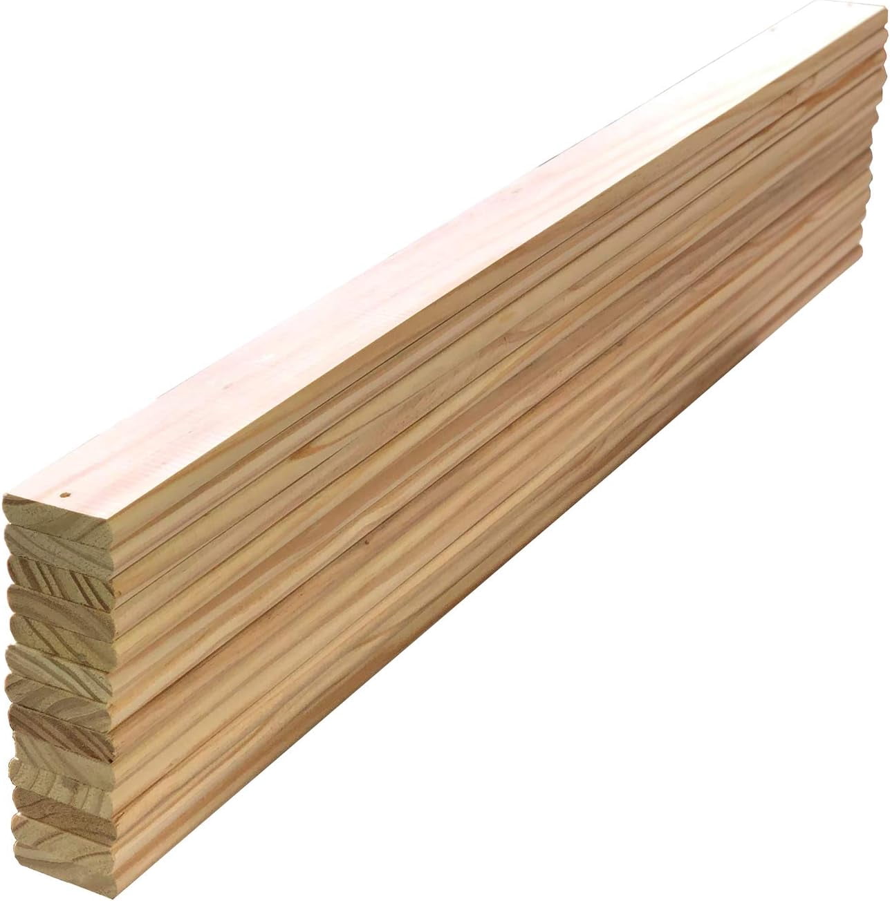 Twin Bed Slats Solid Pine Wood Mattress Support Wooden Slats 39.75 in ...