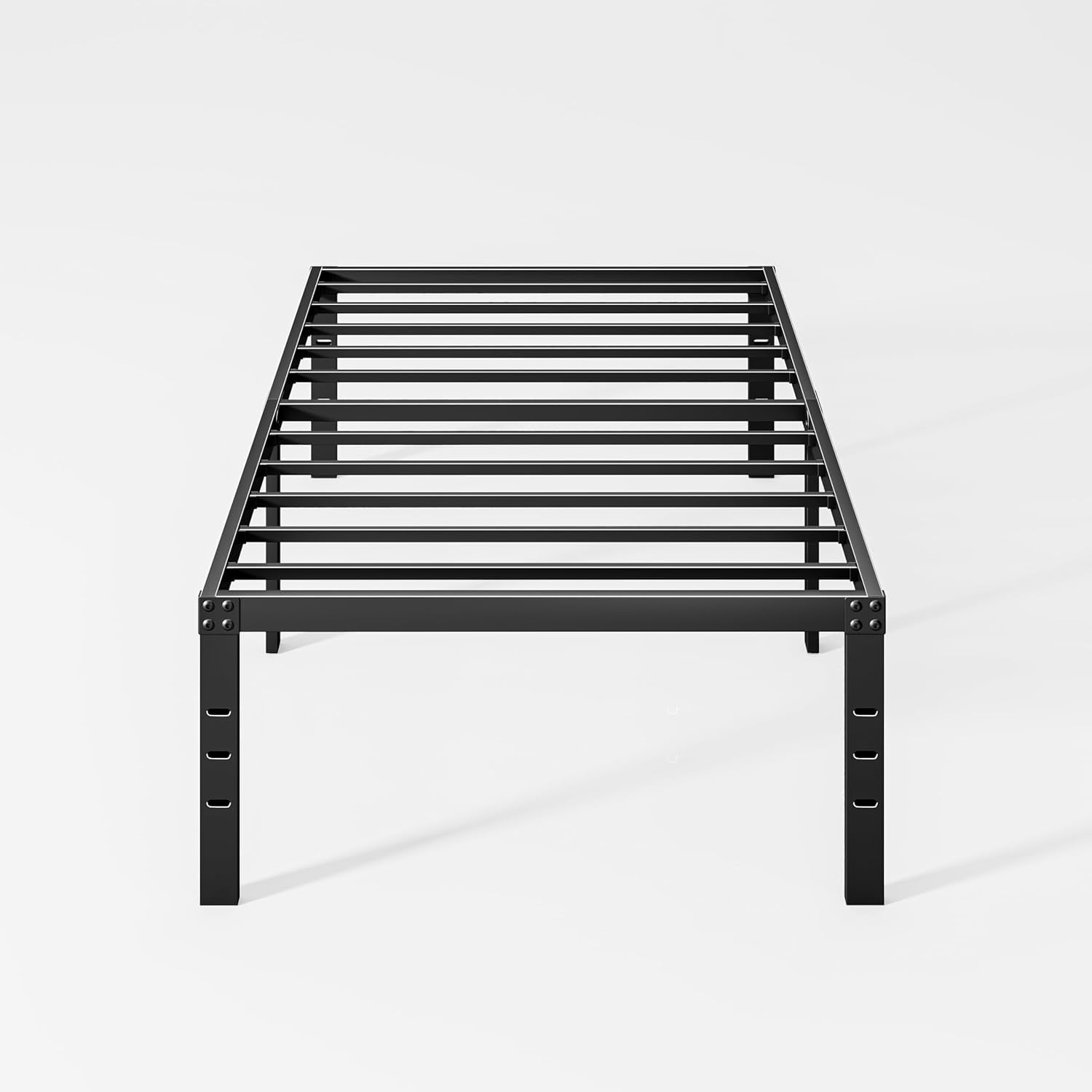 Twin Bedframe-Bed Frame Twin Size 18 in-Bed Frames Twin with Safety ...