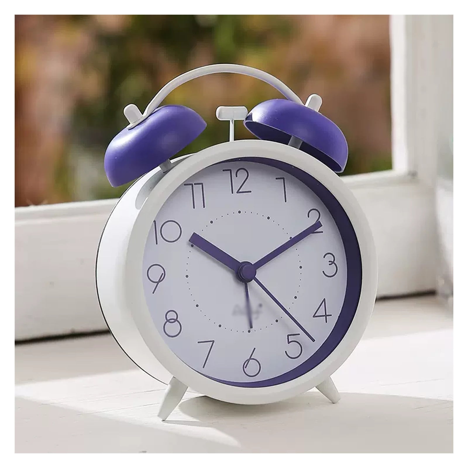 Twin Bell Alarm Clock, Loud Alarm Clock for Heavy Sleepers, Battery ...