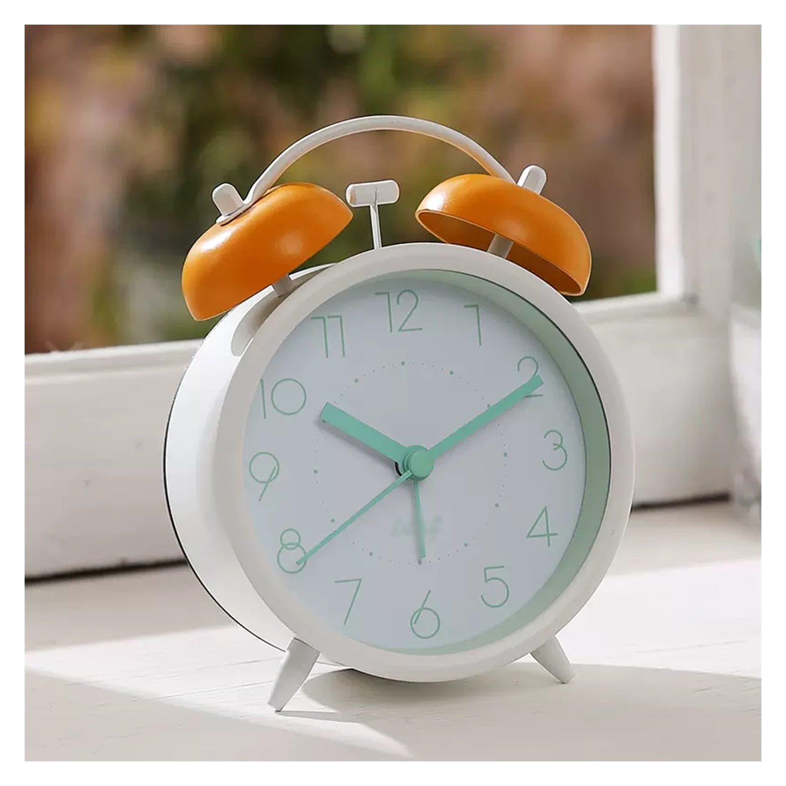 Twin Bell Alarm Clock, Loud Alarm Clock for Heavy Sleepers, Battery ...