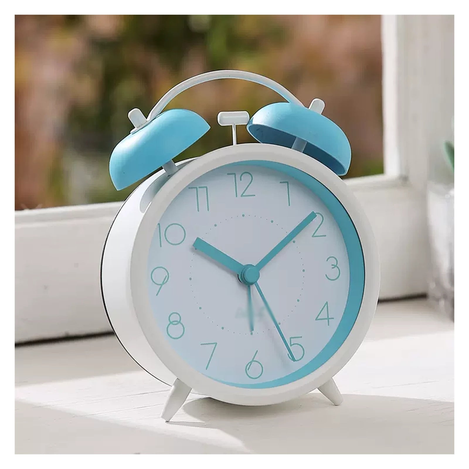 Twin Bell Alarm Clock, Loud Alarm Clock for Heavy Sleepers, Battery ...