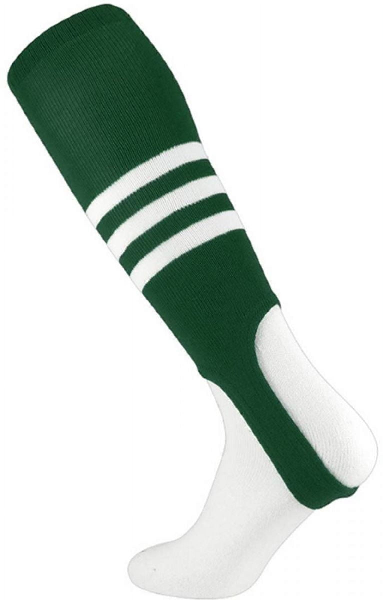 Twin City Adult 7"/Stirrup Pattern Sock Dark Green | White - Walmart.com
