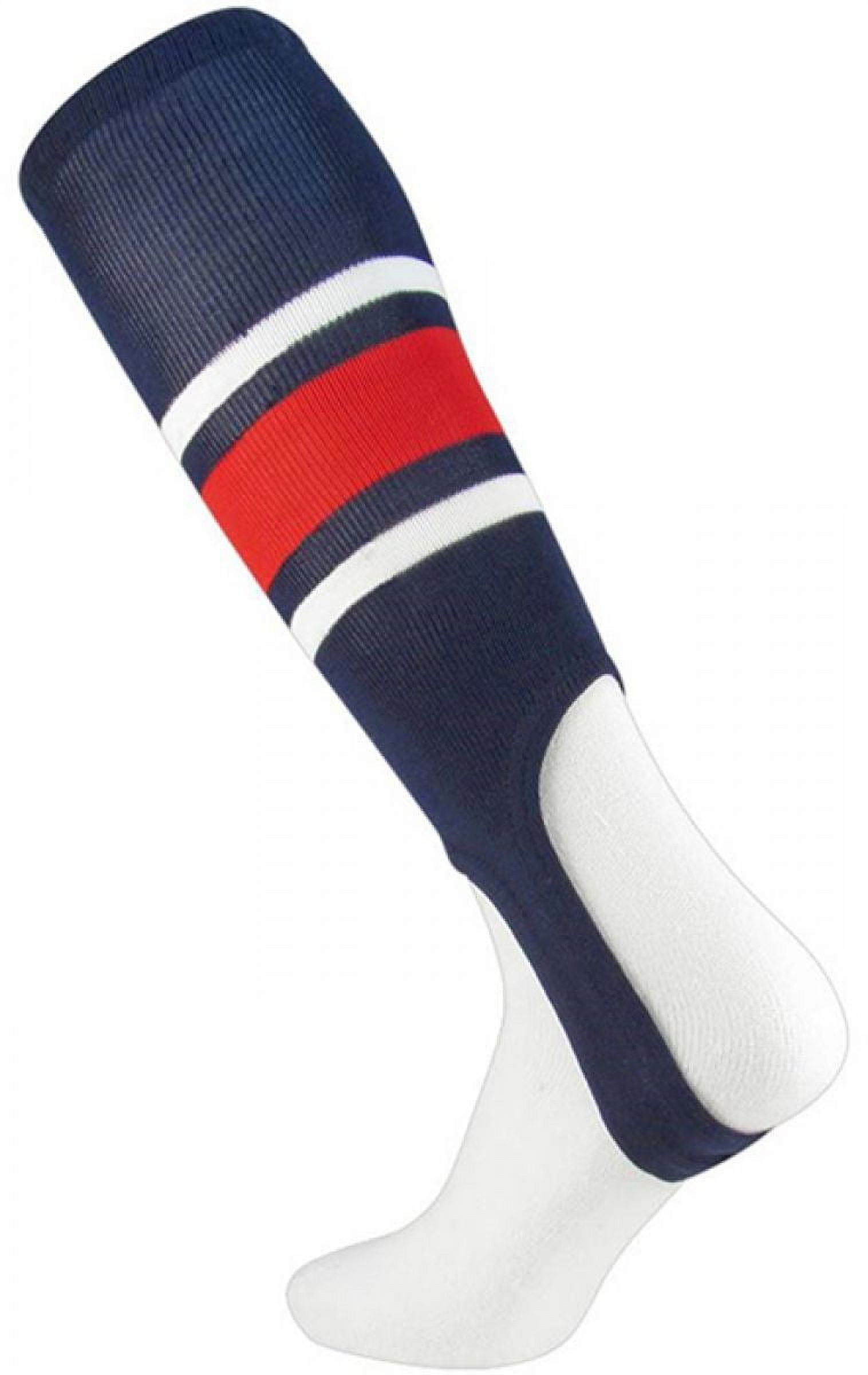 Twin City Adult 7" Stirrup Pattern Sock Navy/White/Scarlet - Walmart.com