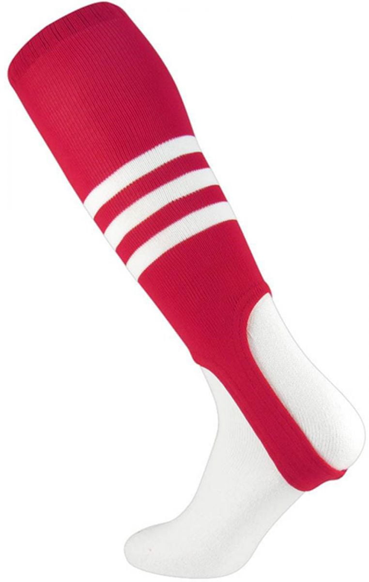 Twin City Adult 7" Stirrup Pattern Sock Scarlet/White - Walmart.com