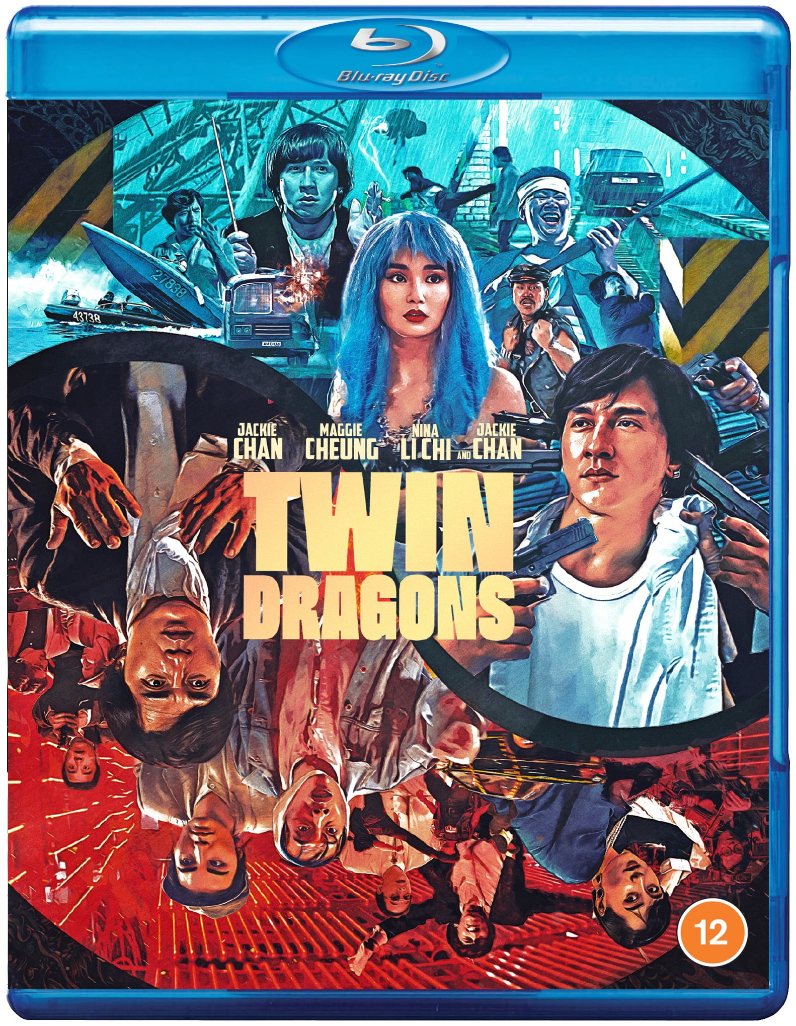Twin Dragons (Blu-ray) Jackie Chan Maggie Cheung Teddy Robin - Walmart.com