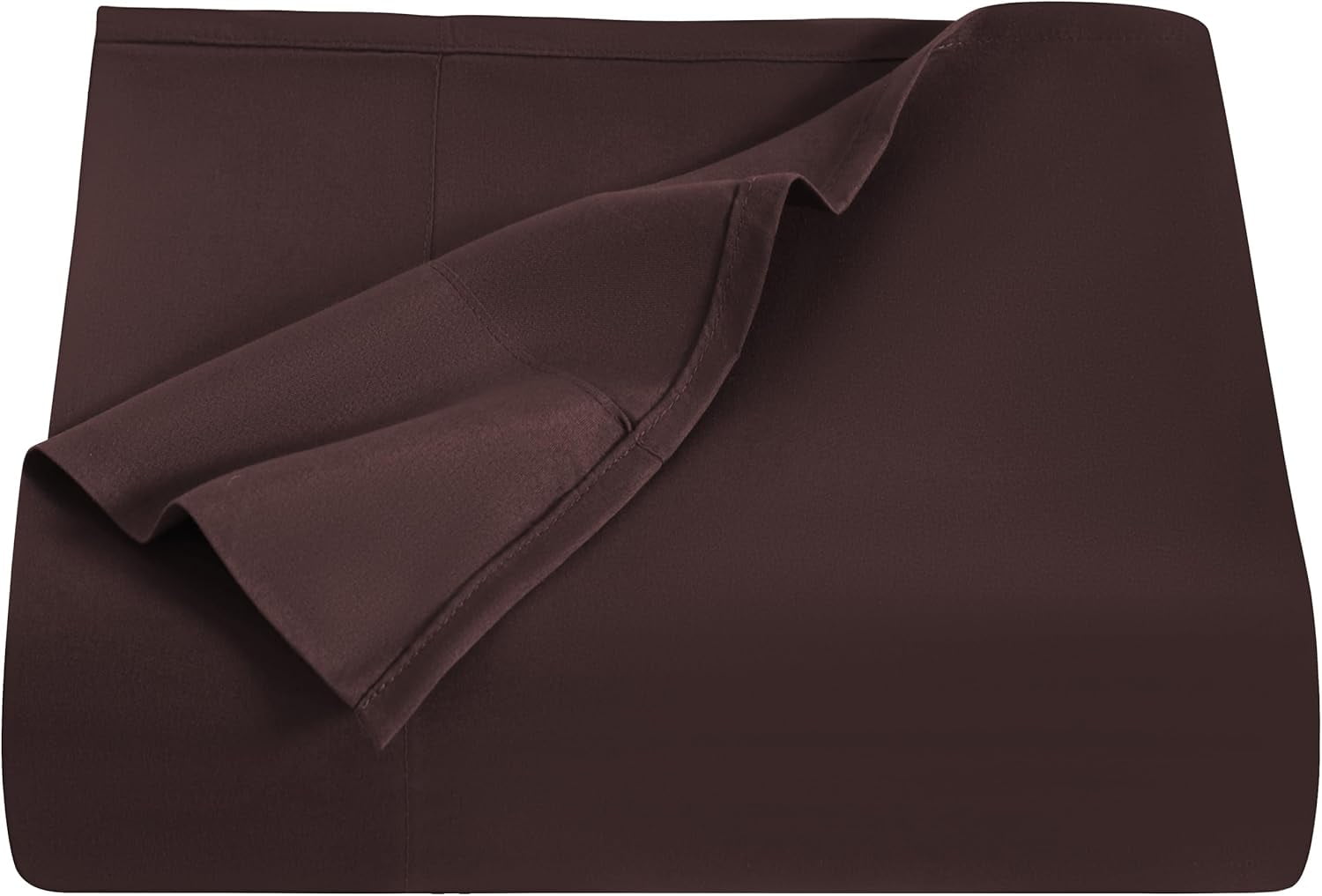 Twin Extra-Long Flat Sheet Only - Brushed Microfiber Flat Sheet - Soft ...