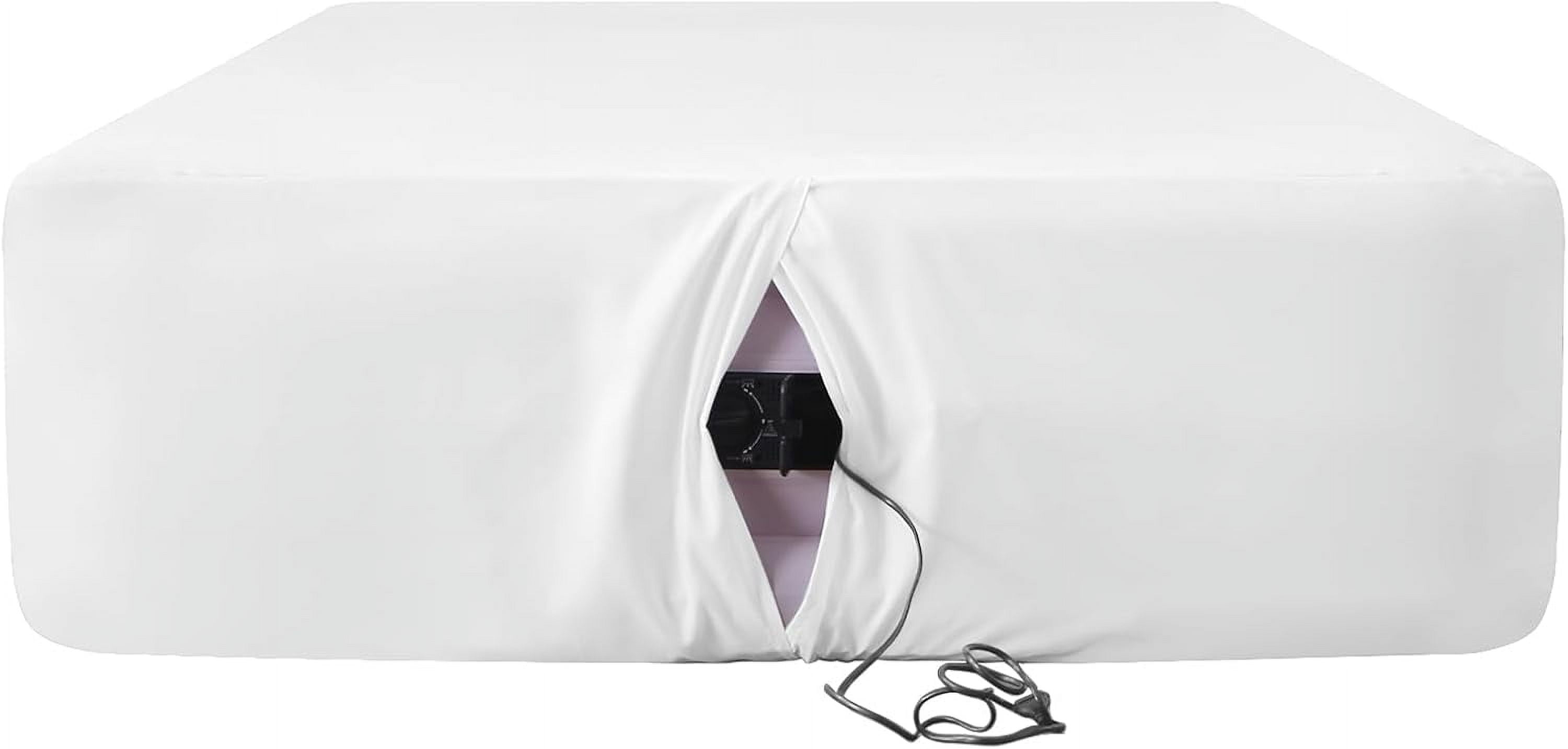 Twin Fitted Sheet for Air Mattress,with 24 Inch Extra Deep Pockets ...