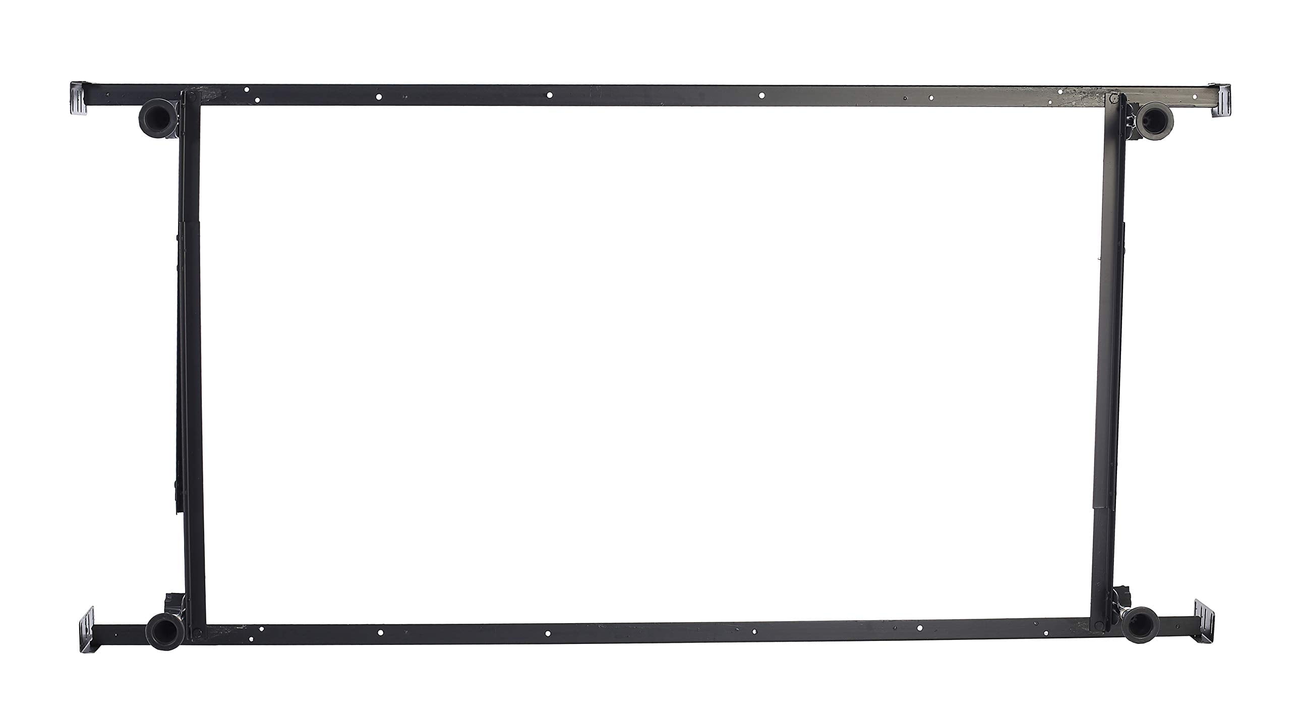 Twin Full Bed Frame Platform with Headboard, 4 Legs Adjustable Glides ...