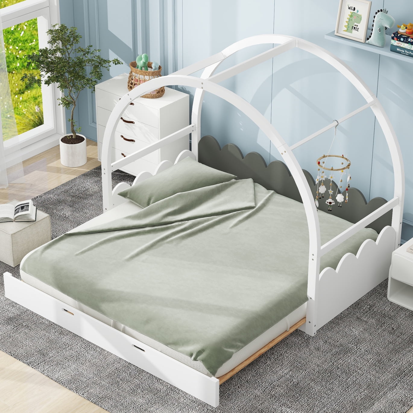 Extendable single bed store