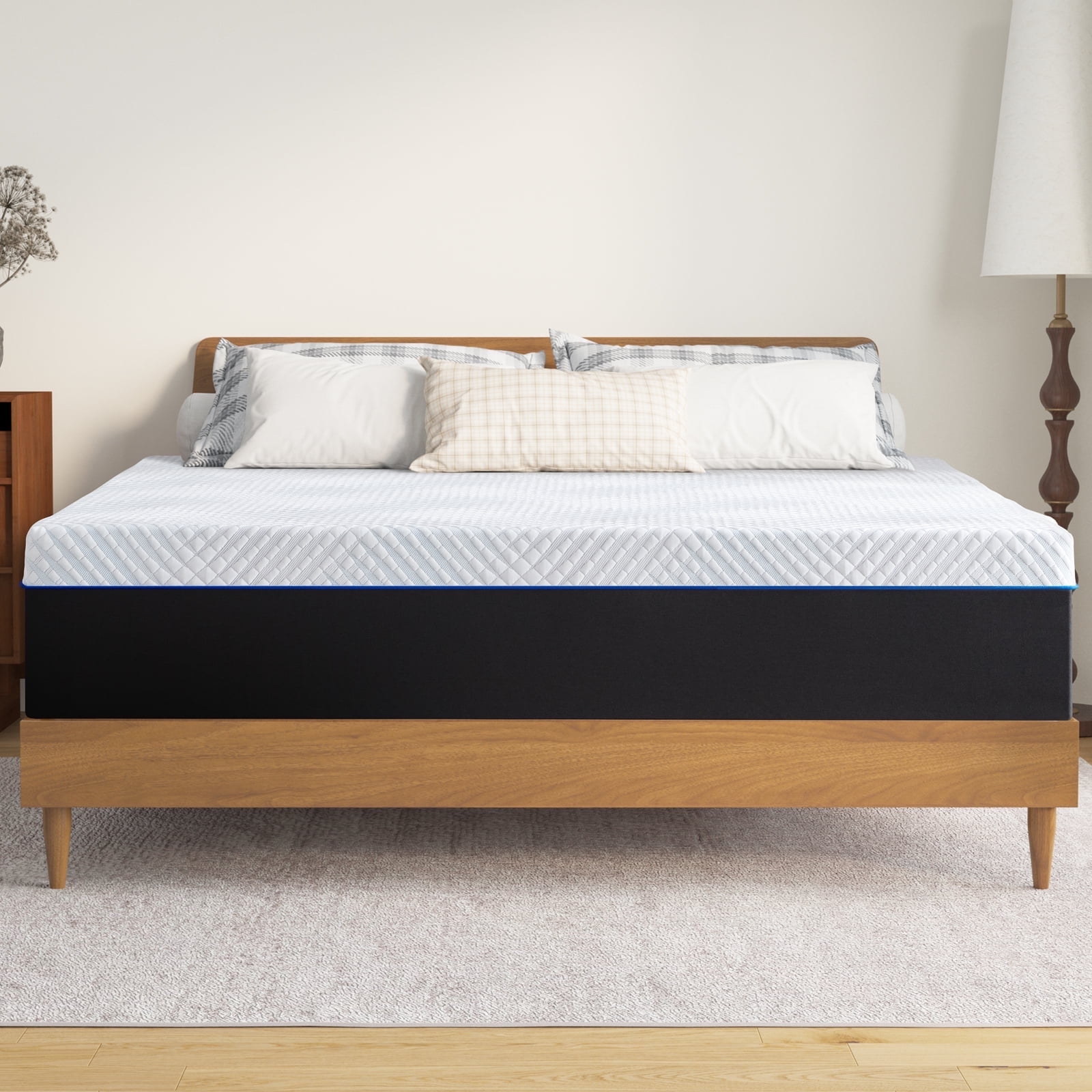 Twin Mattress, Lecuneey 6" Memory Foam Mattress in a Box, Twin Size ...