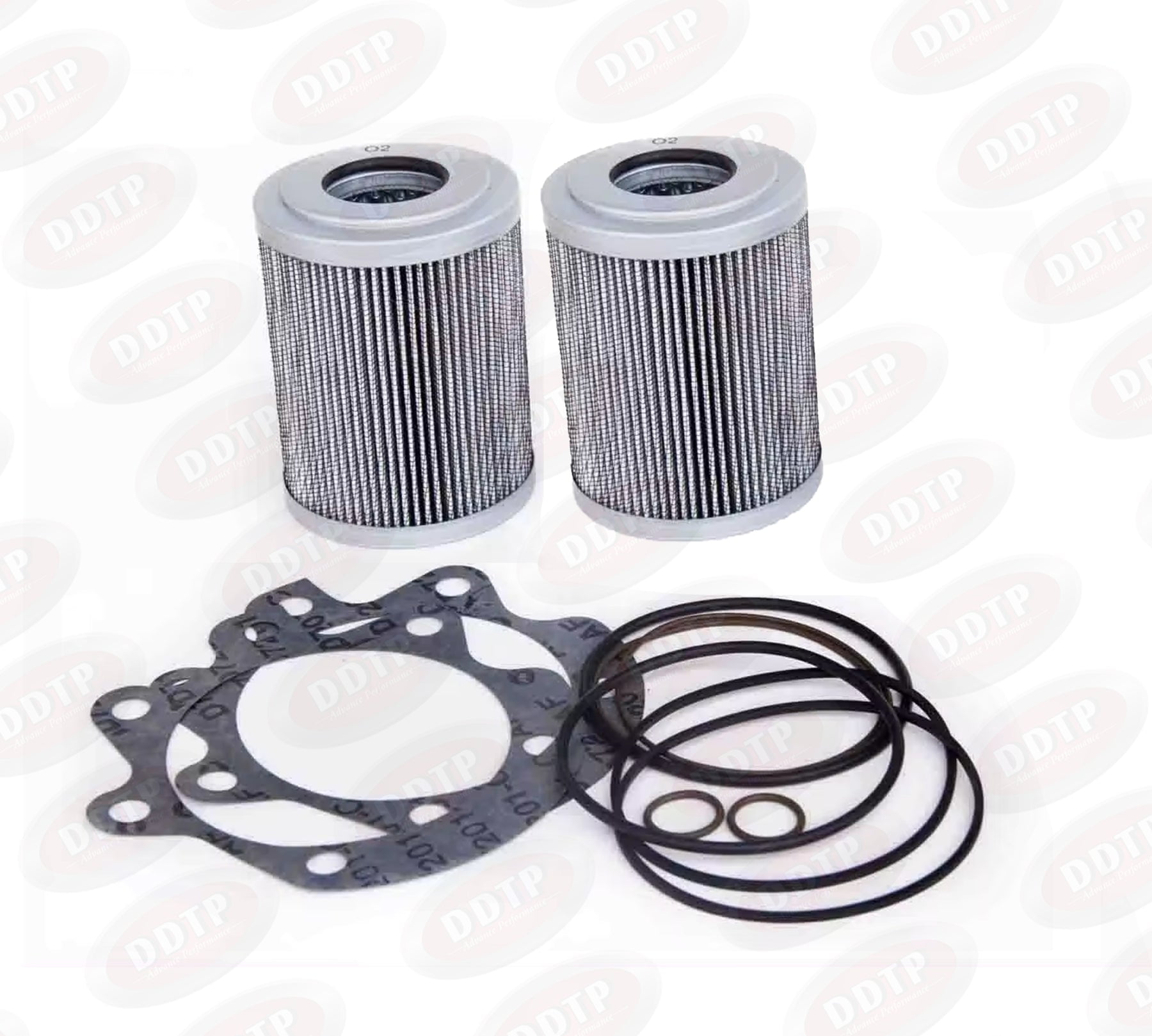 Twin Oil Filter Kit 4" for Allison Transmission 3000 and 4000 Series 2 ...
