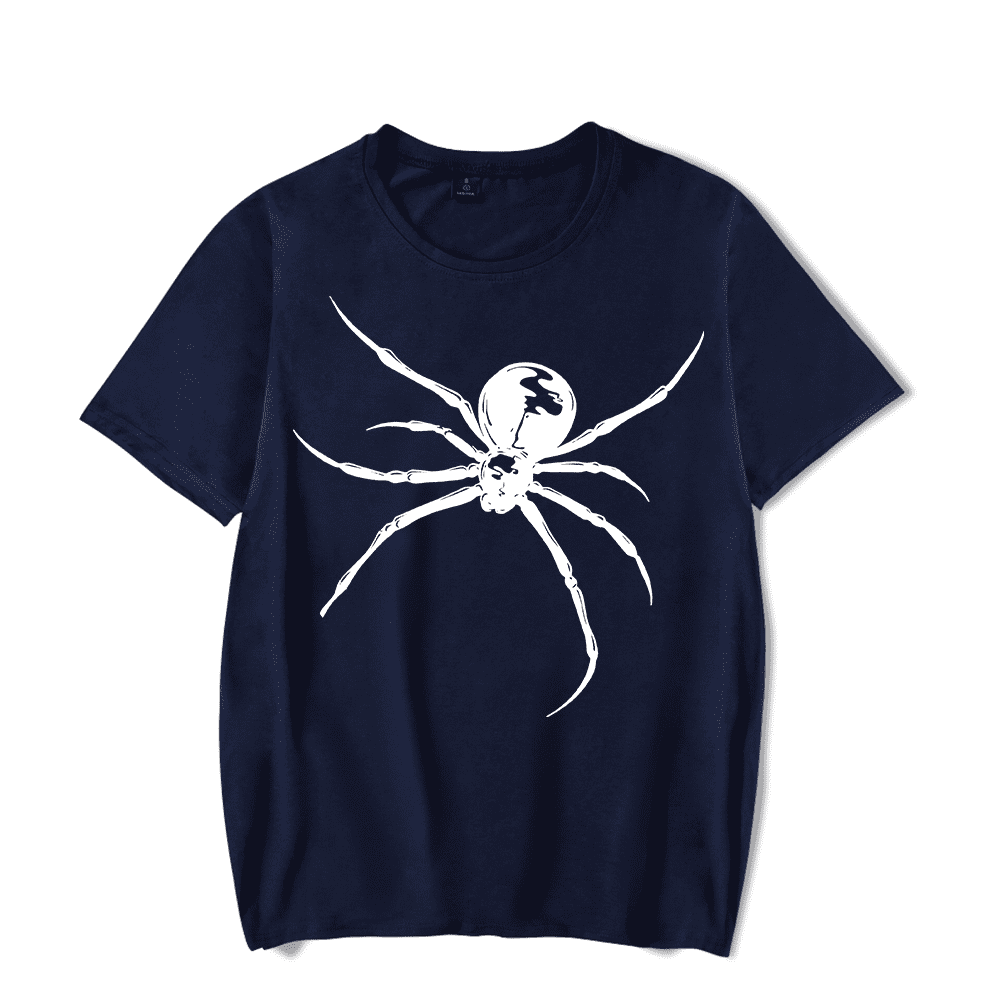 Twin Paranormal Merch T-Shirt New Logo Short Sleeve Spider Tee Men ...