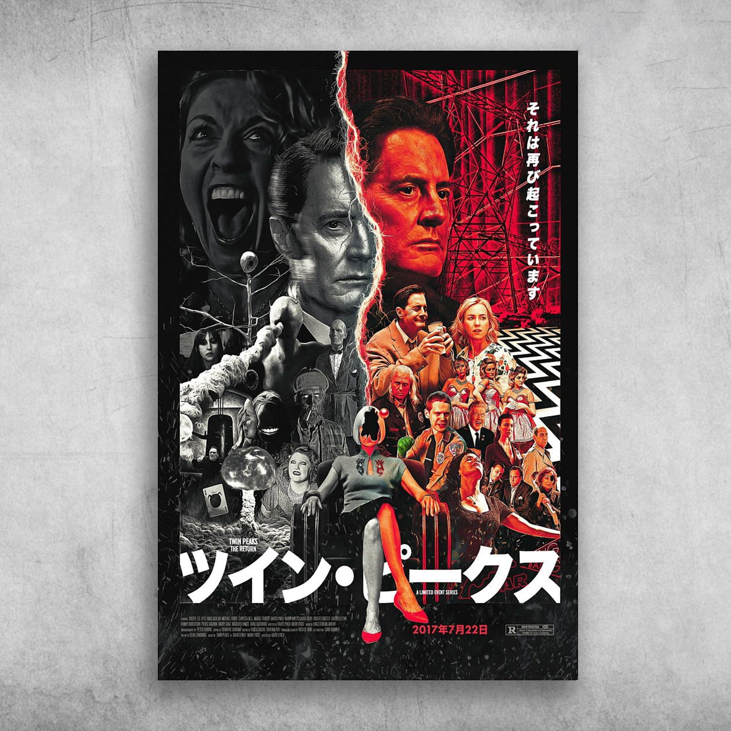 Twin Peaks, Fire Walk with Me - Characters In Twin Peaks 11 x 17 Inch ...