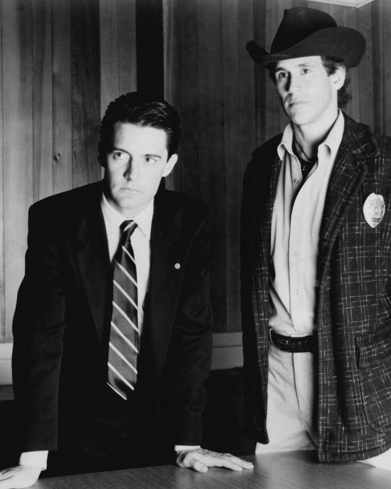 Twin Peaks Kyle Maclachlan Michael Ontkean 24x36 Classic Hollywood ...