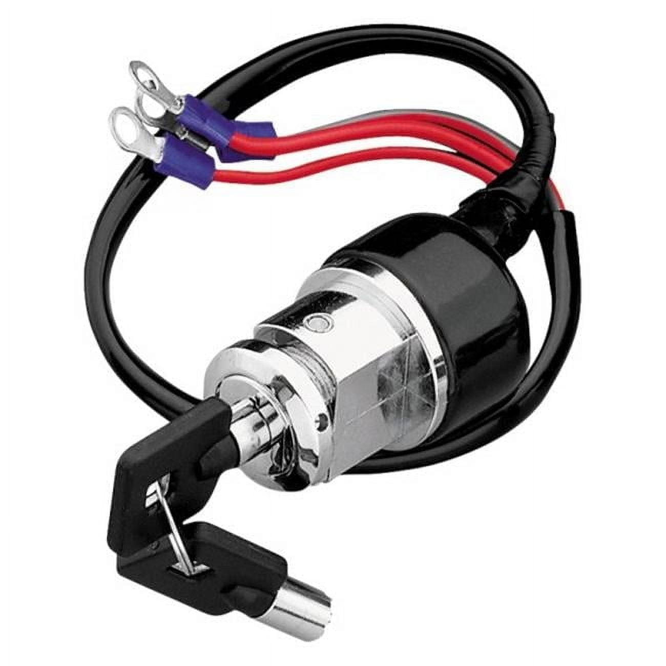 Twin Power 3-Wire Round Security Key Ignition Switch 370390 - Walmart.com