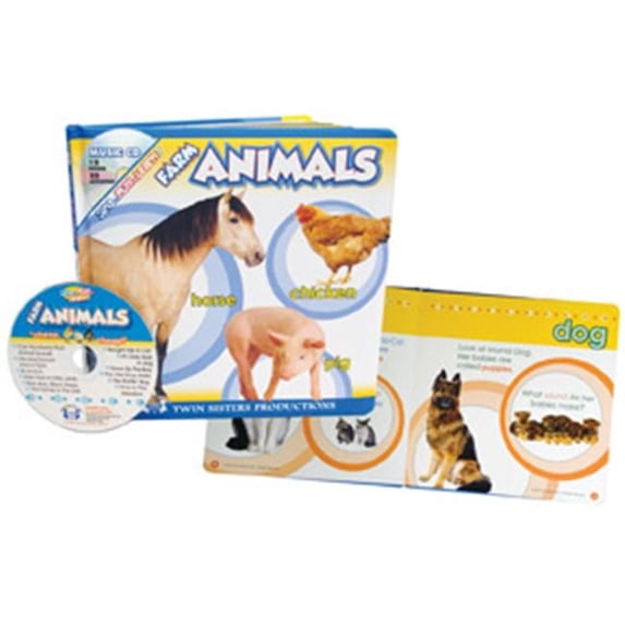 Twin Sisters Productions TW1704 Sing- Learn- Play: Farm Animals ...