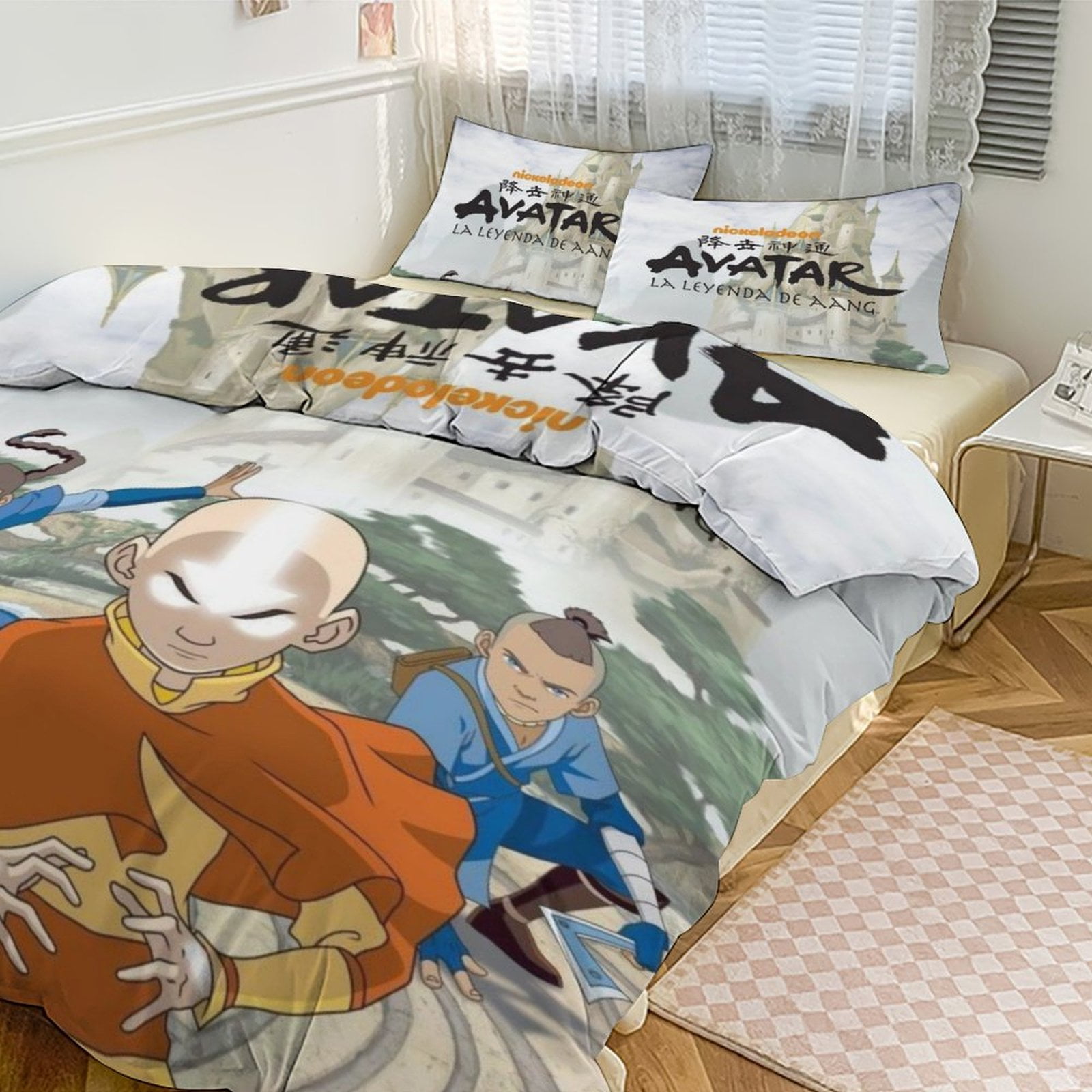 Twin Size Avatar The Last Airbender Comforter Set for Kids Contains One ...