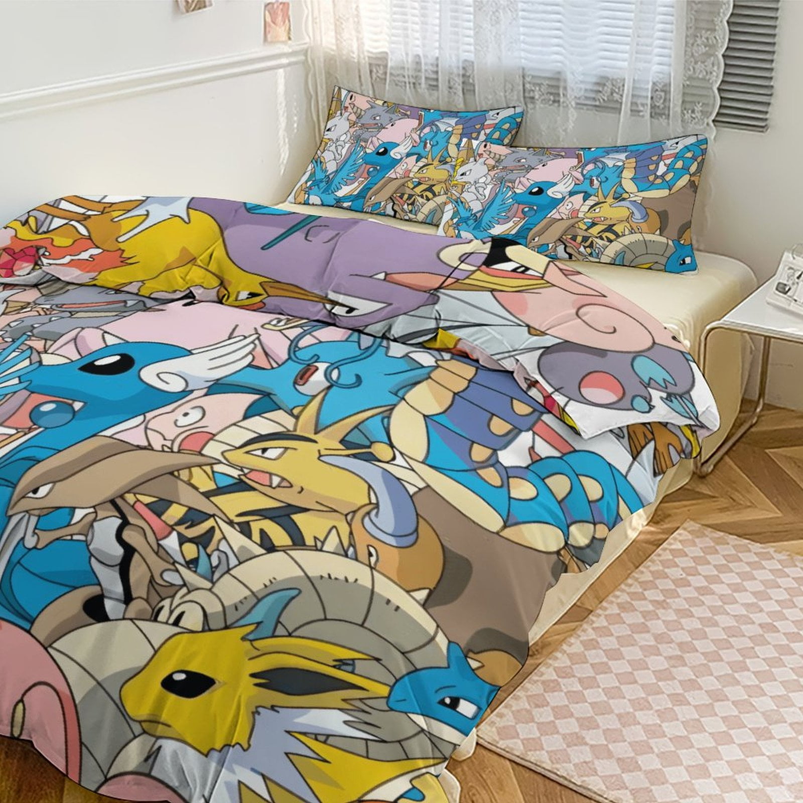 Twin Size Bedding Sets Pokemon Bedding Set for Kids Pokemon Merch Anime ...