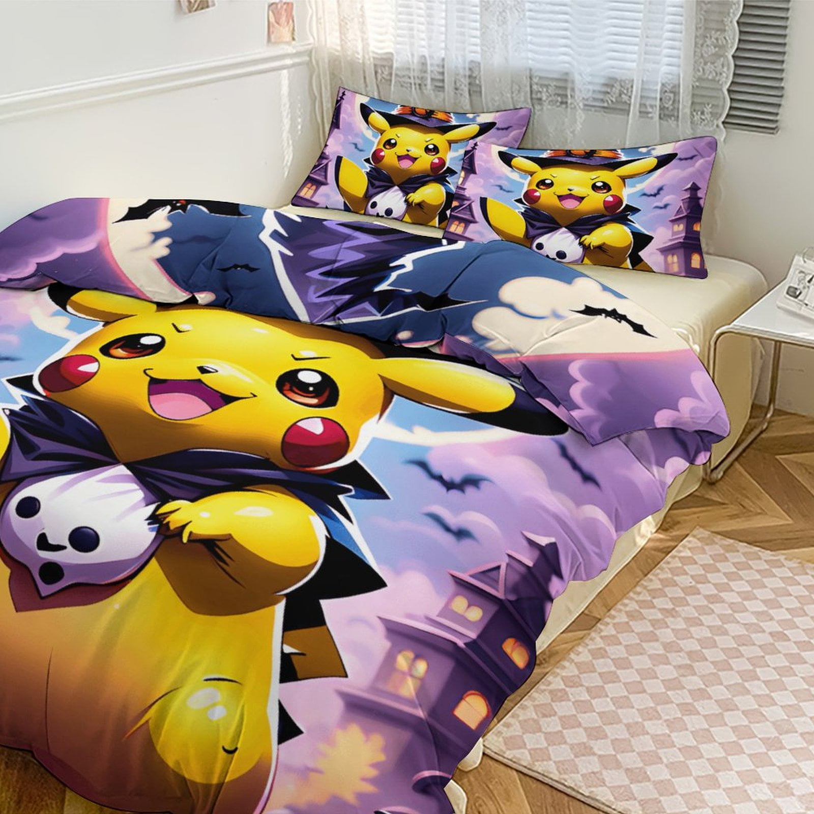 Twin Size Bedding Sets Pokemon Bedding Set for Kids Pokemon Merch Anime ...