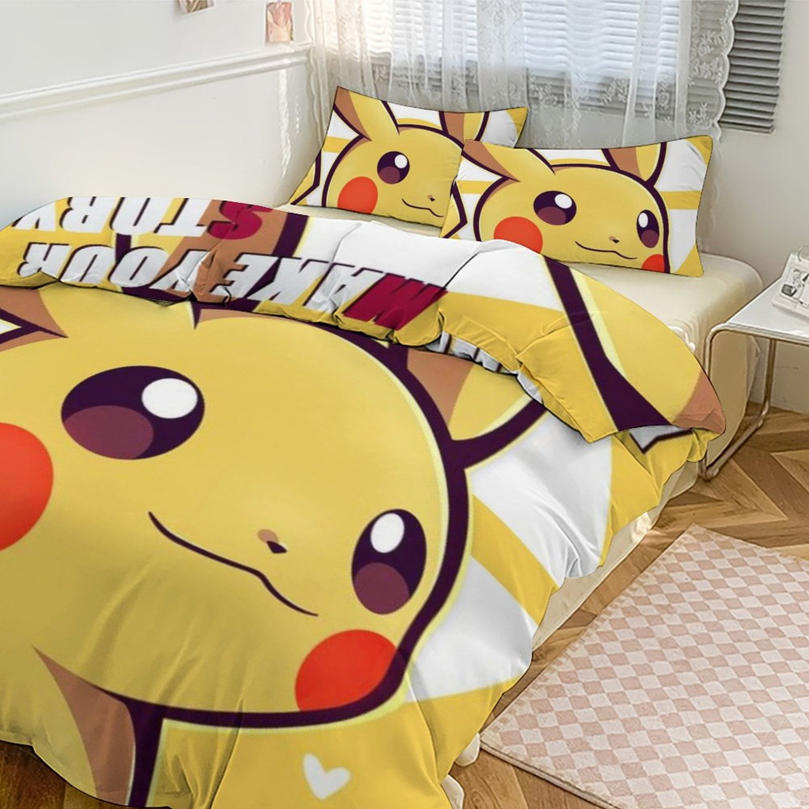 Twin Size Bedding Sets Pokemon Bedding Set for Kids Pokemon Merch Anime ...