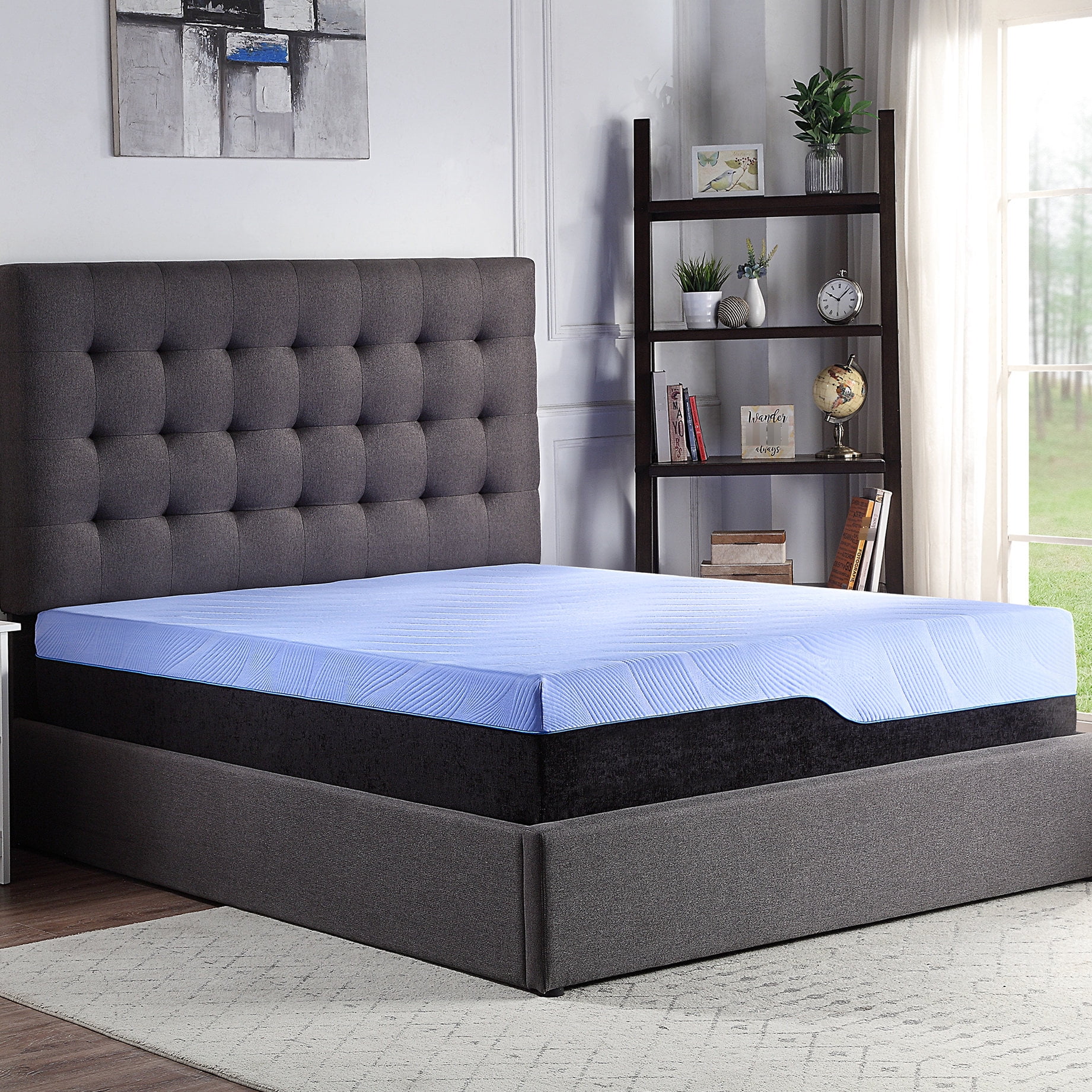 Twin Size, Copper Infused Foam - Spinal Alignment and Heat Regulation ...