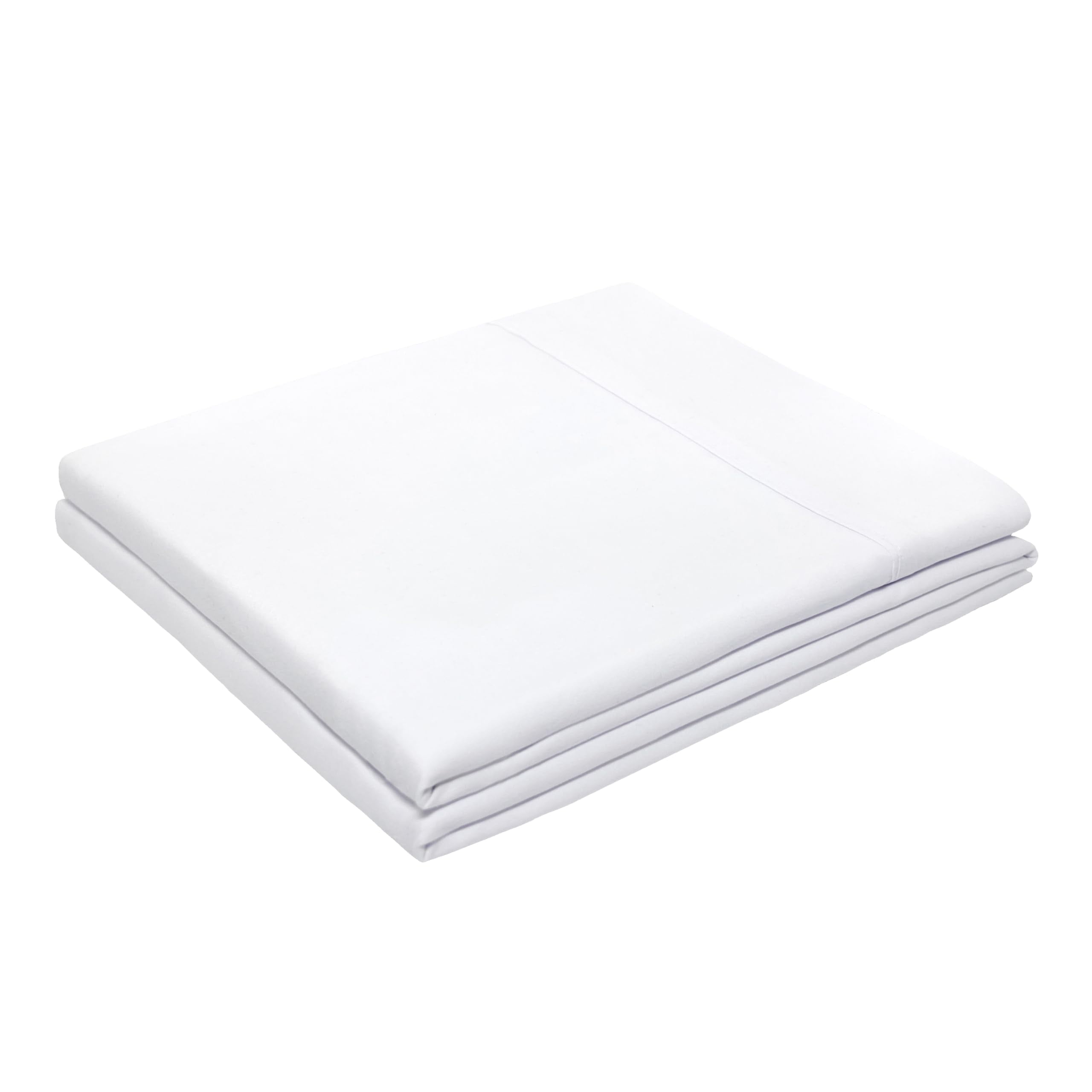 Twin Flat Sheet for Bed, Premium Polyester Top Sheet, Hotel Style Soft ...