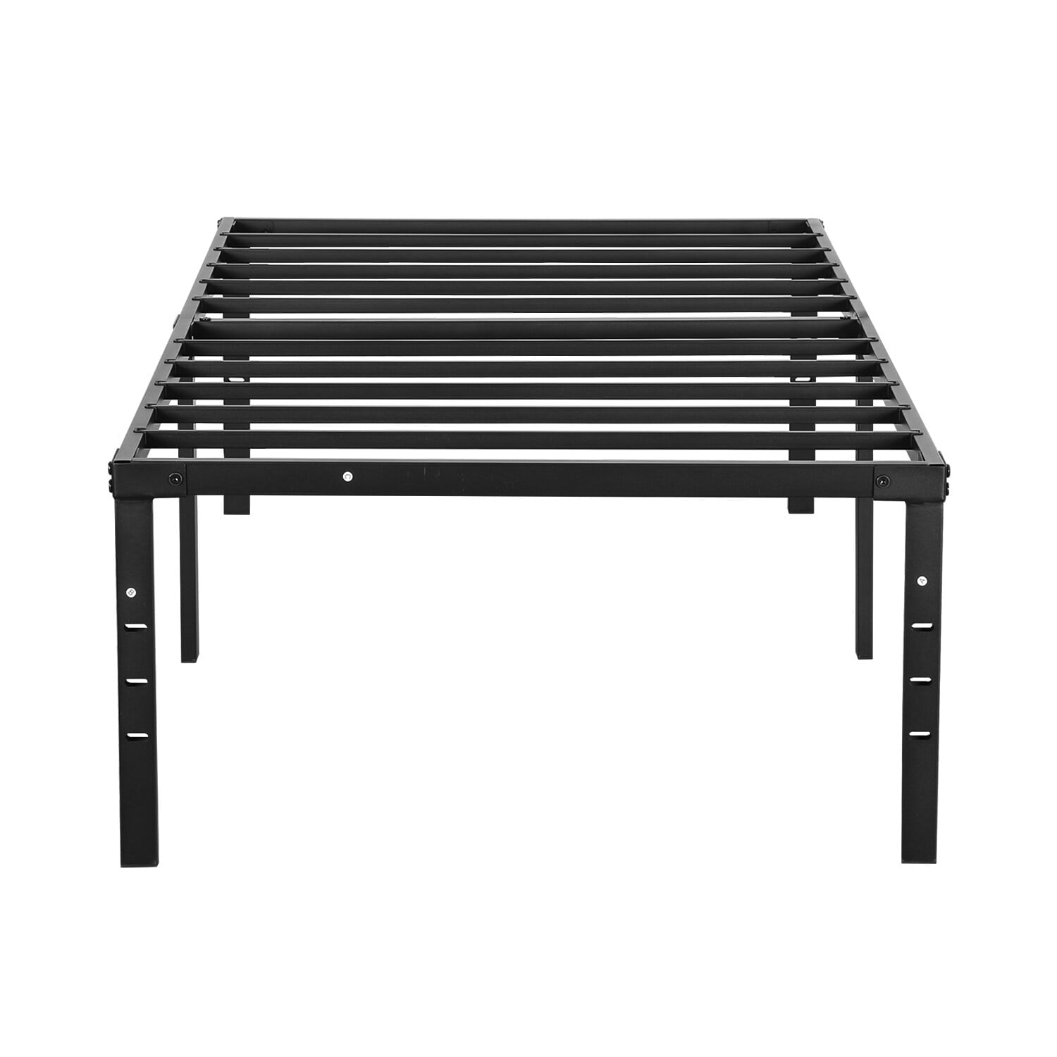 Twin Size Metal Platform Bed Frame, Heavy Duty Mattress Foundation with ...