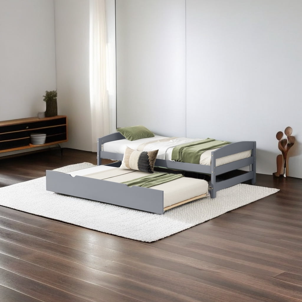 Twin Size Platform Bed Frame for Boys Girls Kids Adults Toddler with ...