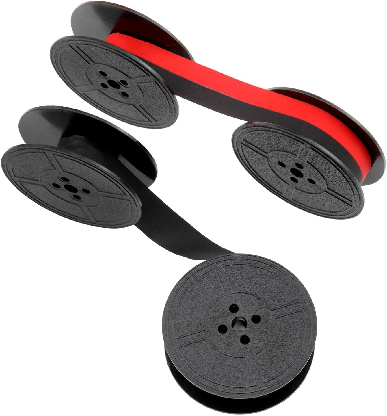 Twin Spool Typewriter Ribbons GR24 Ribbons Black Reddish Black ...