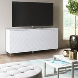 Free Shipping! Twin Star Home 60 Inch Sideboard with Chevron Pattern ...
