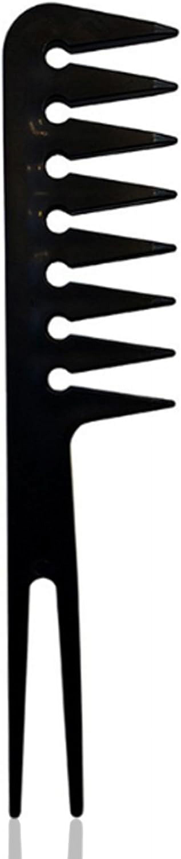 Twin Tailed Rake Comb, Wide Tooth Hair Styling Texture Comb for Men ...