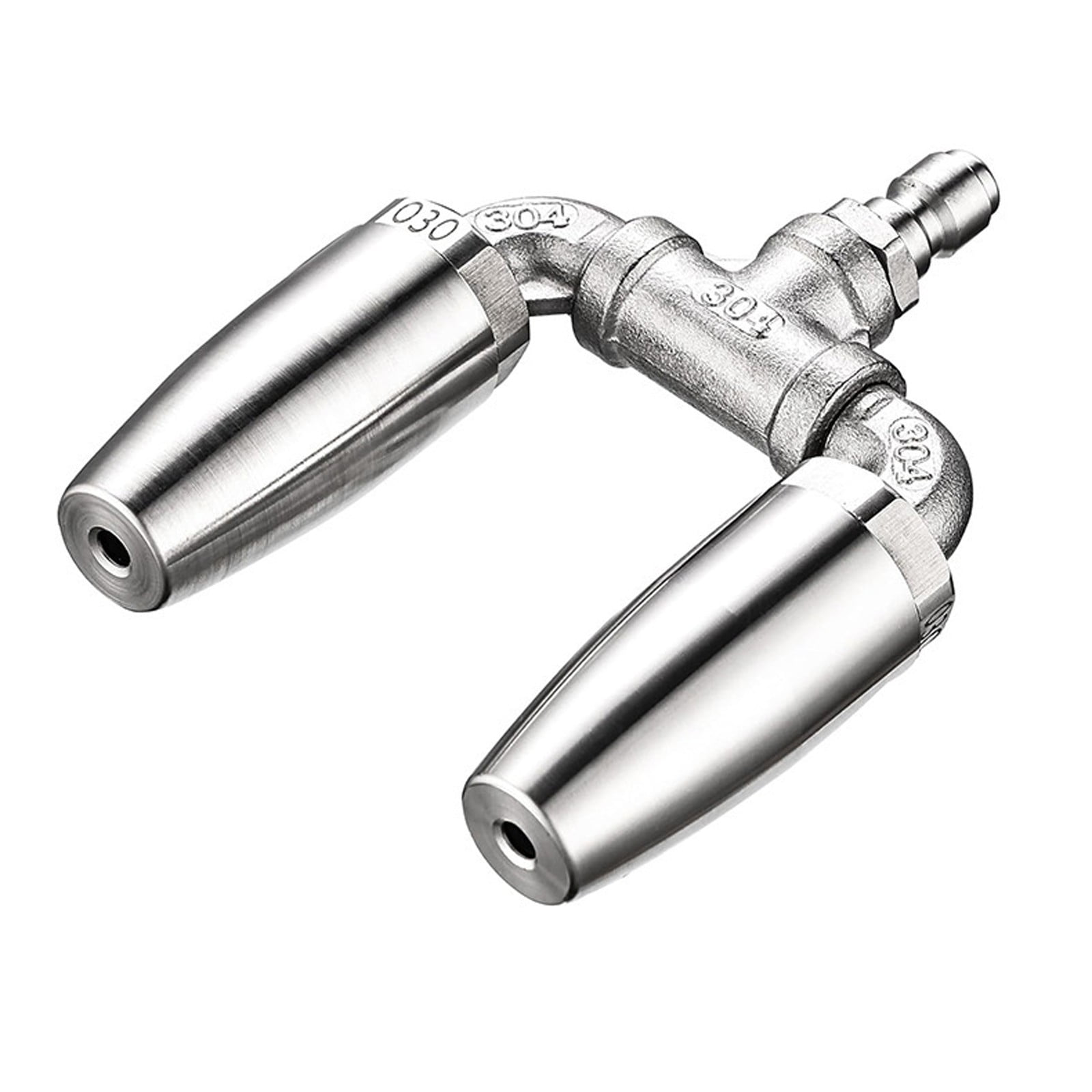 Twin/Triple Nozzle Triple Nozzle Pressure Washer 360° Rotating Nozzle ...