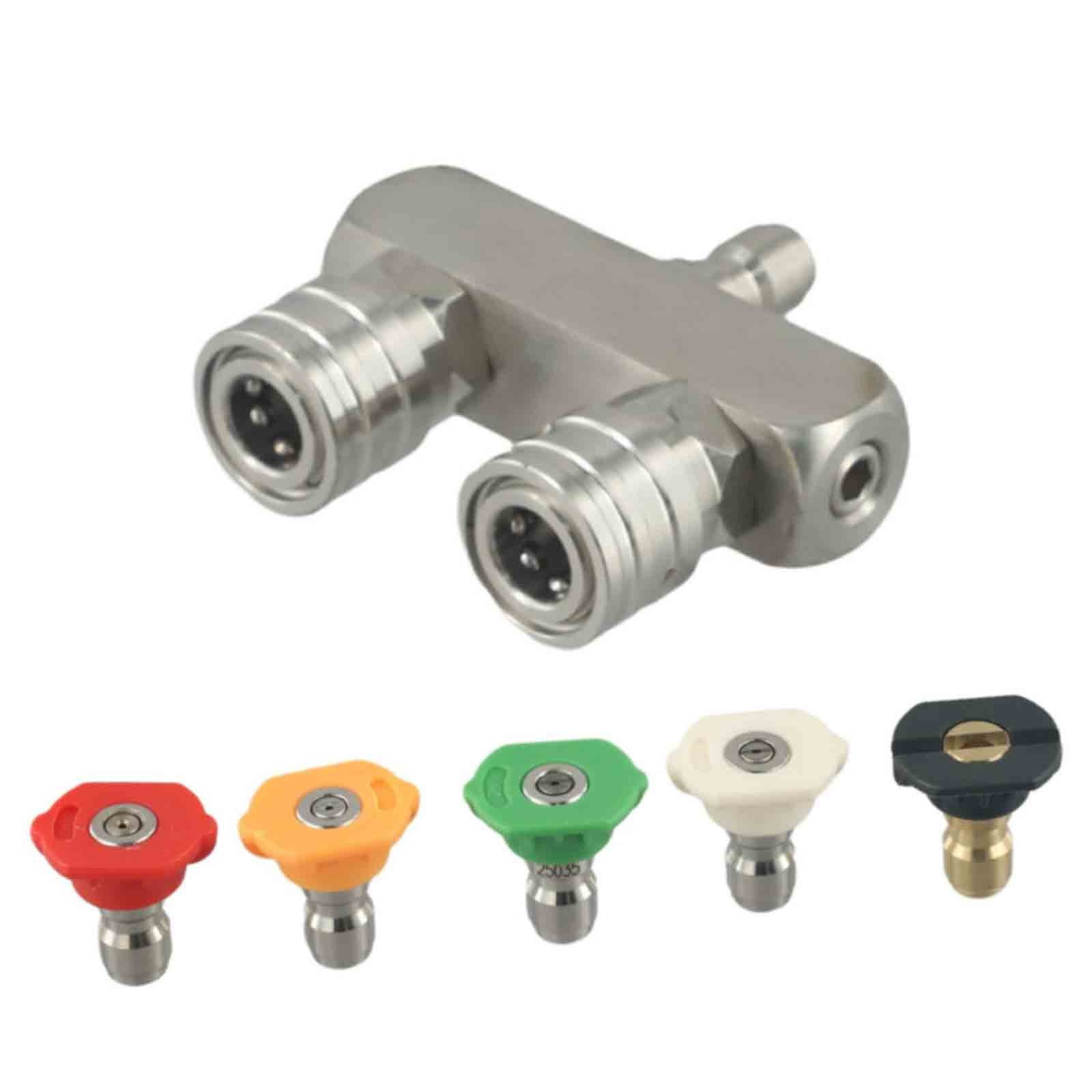 Twin Turbine Nozzle Stubborn Dirt Removal Efficient Cleaning Stainless ...