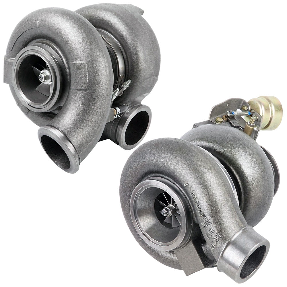 Twin Turbocharger Pair Compound Turbo Kit For Caterpillar CAT C15 ACERT ...