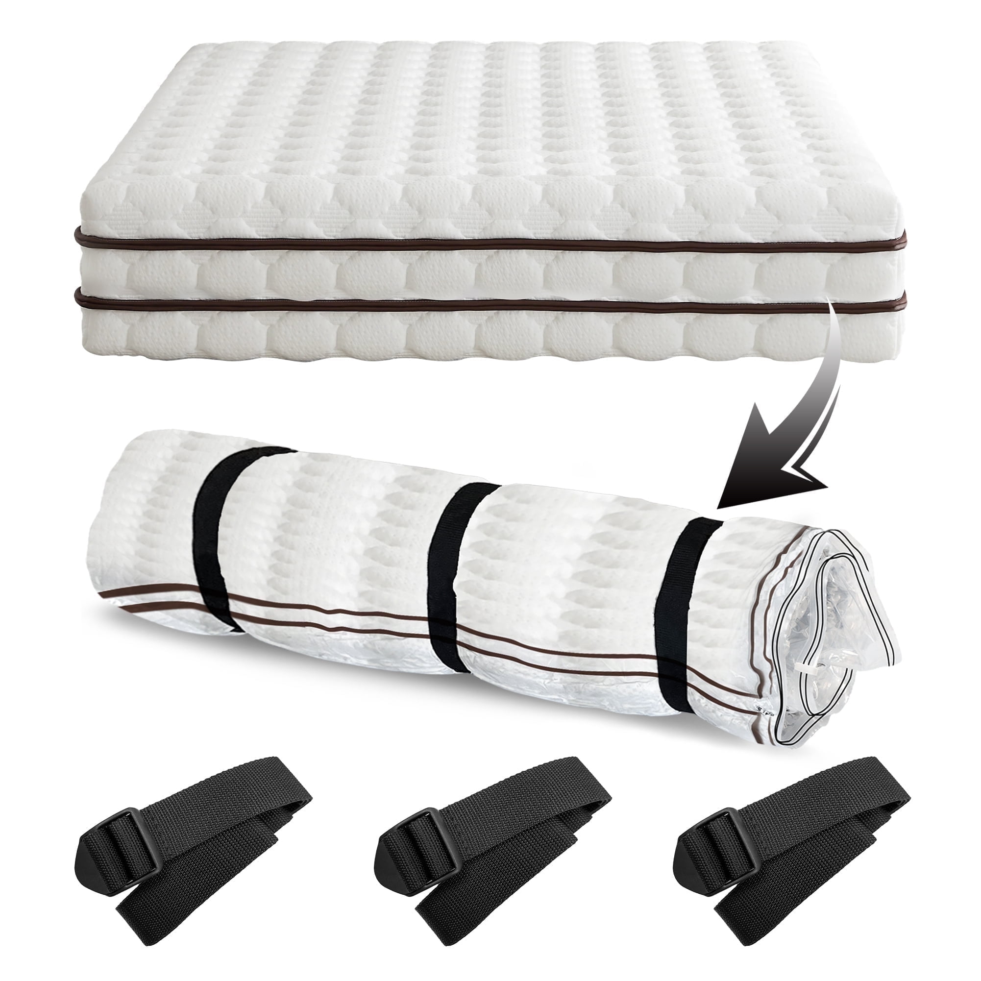 AGALI Twin / Twin XL Mattress Vacuum Bag for Moving & Storage, Airtight ...