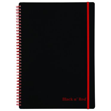 Casebound Notebooks, 1 Subject, Wide/legal Rule, Black Cover, 8.25 X 5. ...