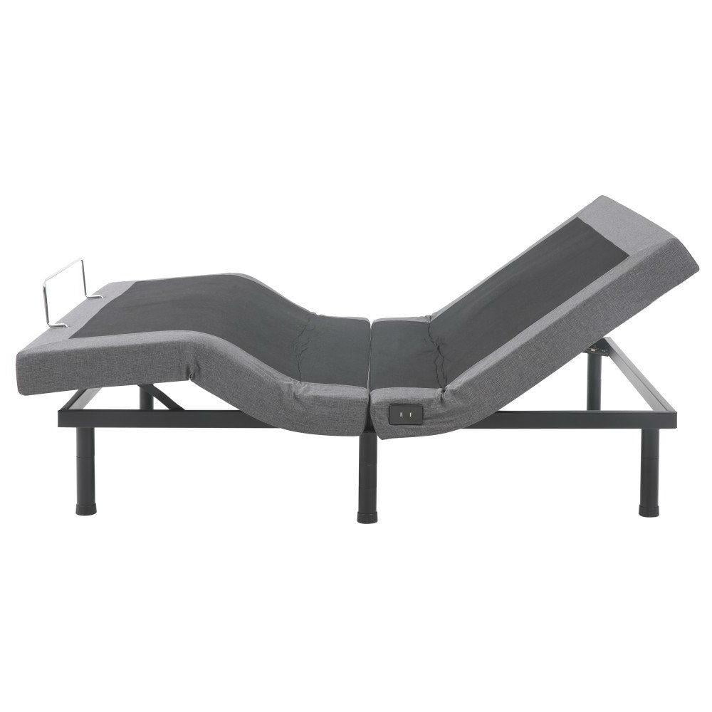 Twin XL Adjustable Platform Bed Frame with Wireless Remote and Massage ...