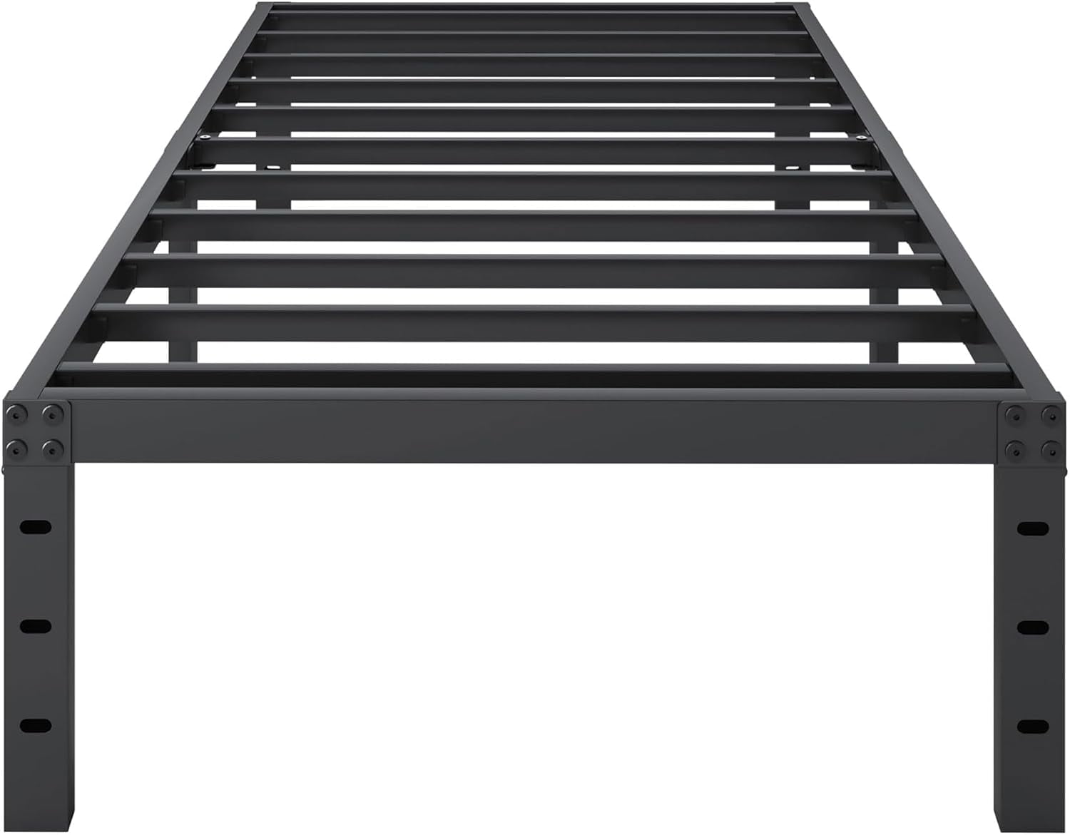 Twin XL Bed Frames 16 Inch Metal Platform Bed Frame No Box Spring ...