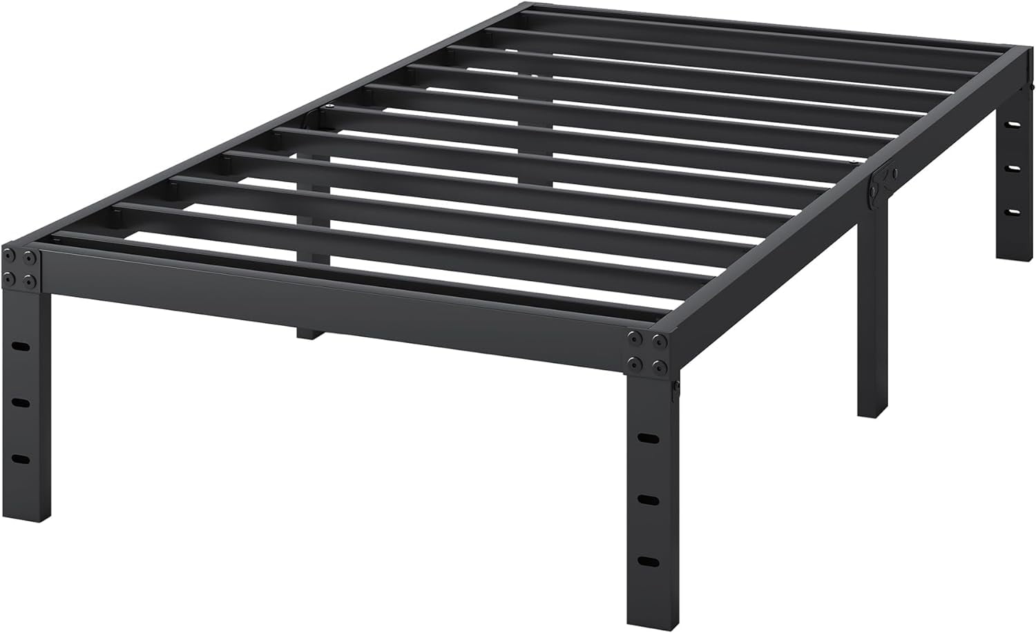 Twin XL Bed Frames No Box Spring Needed, 14 Inch Metal Platform Bed ...