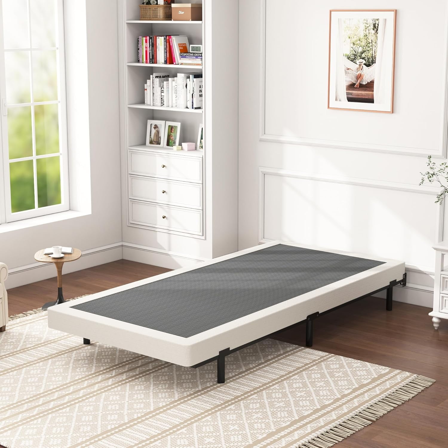 Twin XL Box Spring 8 Inch - Heavy Duty Box Spring Mattress Foundation ...