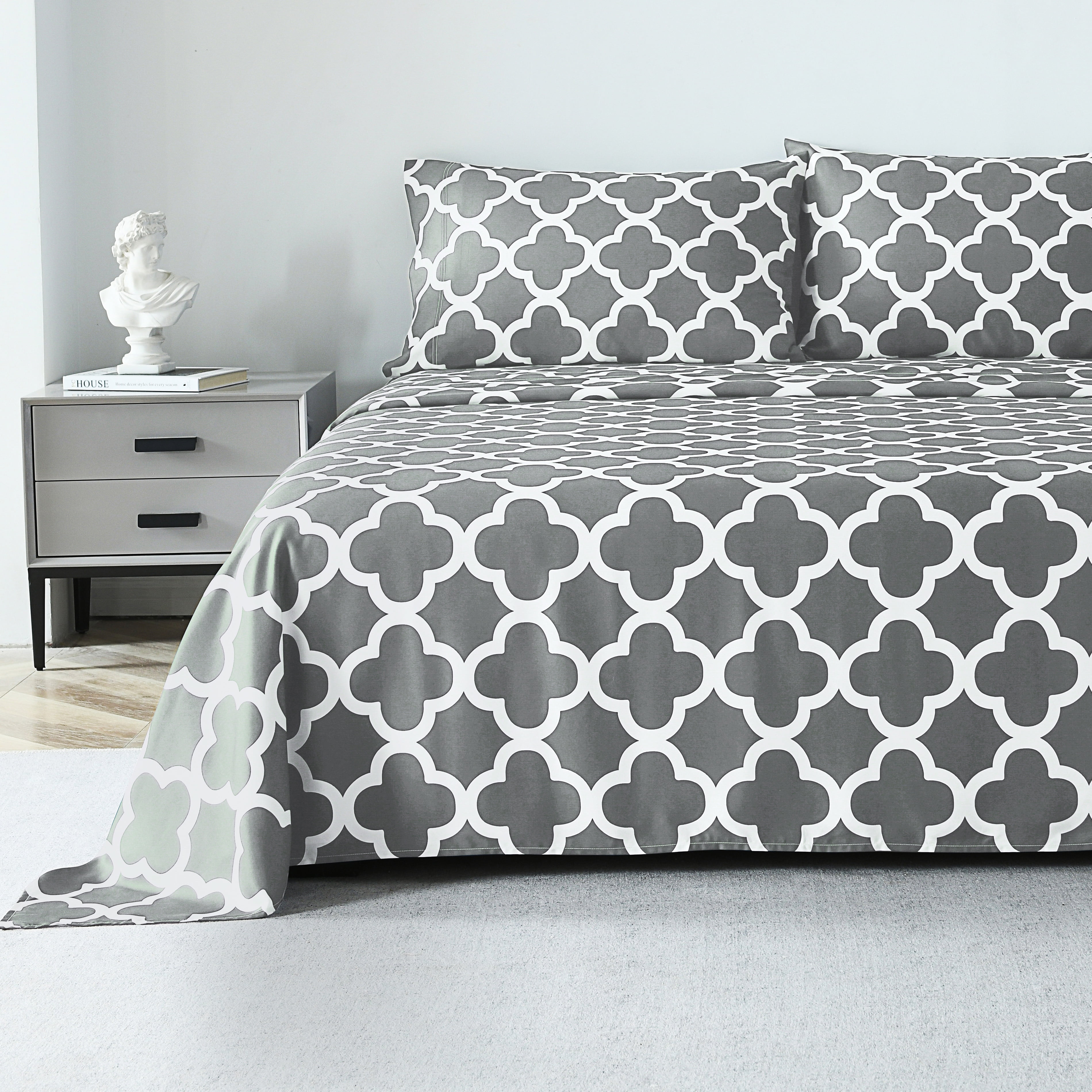 Twin XL Cooling Bed Sheets Set, Viscose Derived from Bamboo, Hotel ...